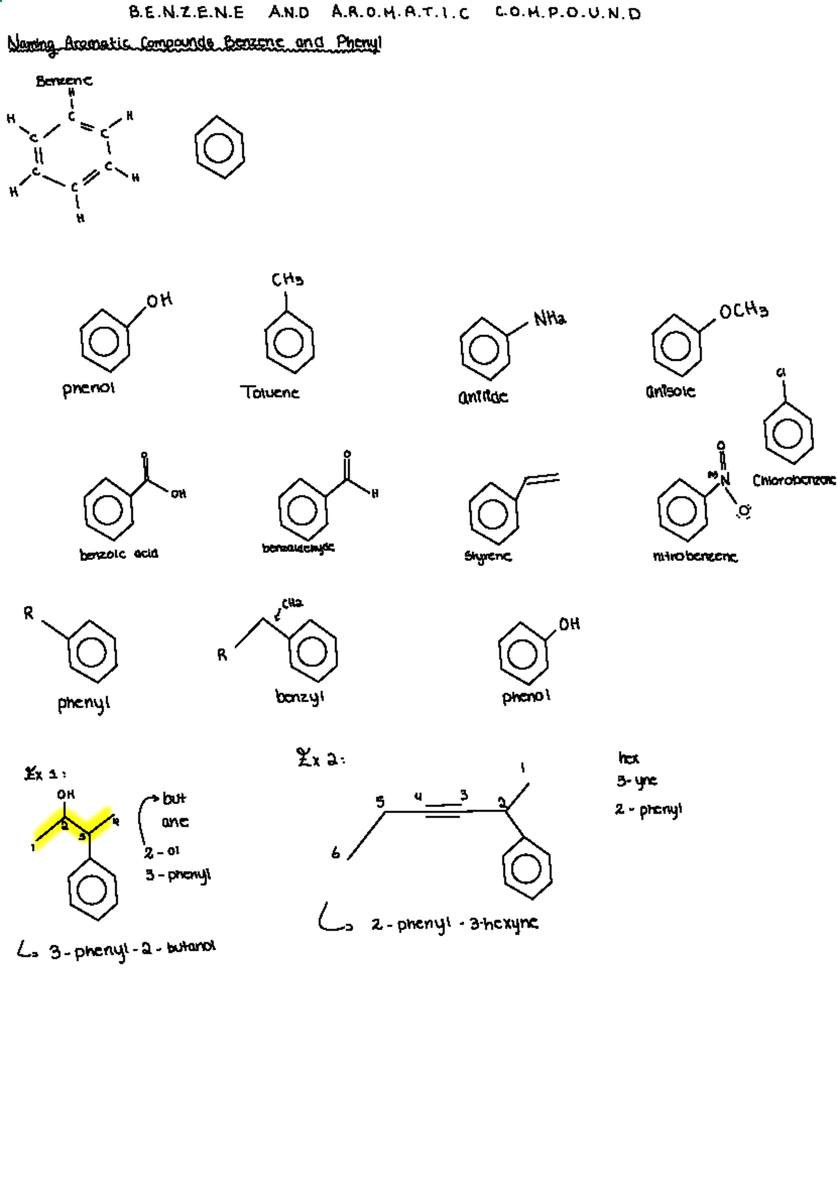Benzene and Aromatic compound c7c - ACHE-012 - Studocu