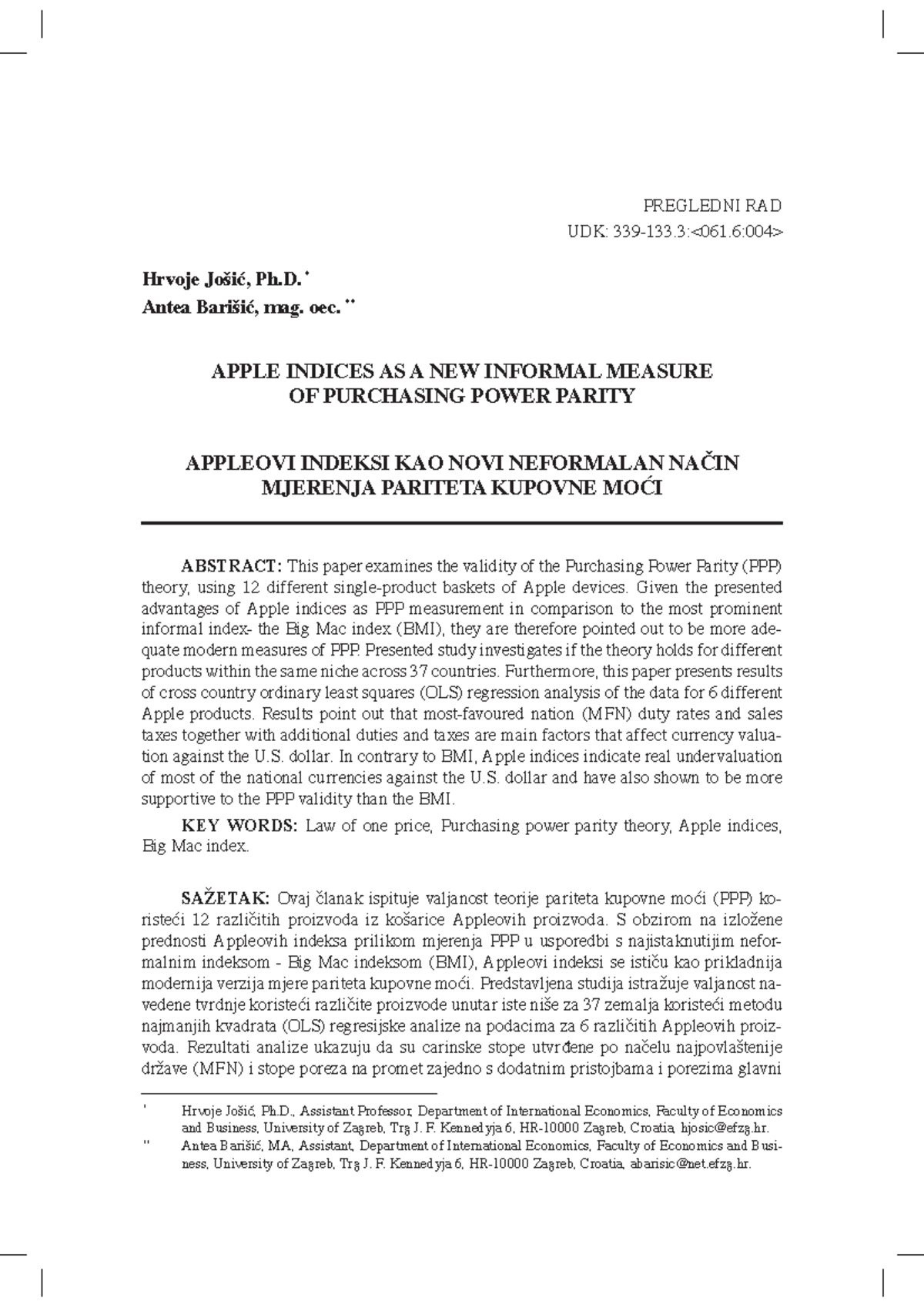 Extra notes on PPP, helps - FNCE30003 - Unimelb - Studocu