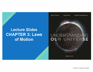 Chapter 3 Powerpoint - Lecture Slides CHAPTER 3: Laws of Motion © 2018 ...