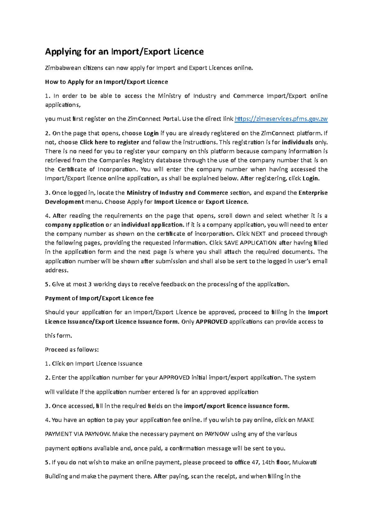 Applying For An Import Export Licence 30 01 2024 Applying For An