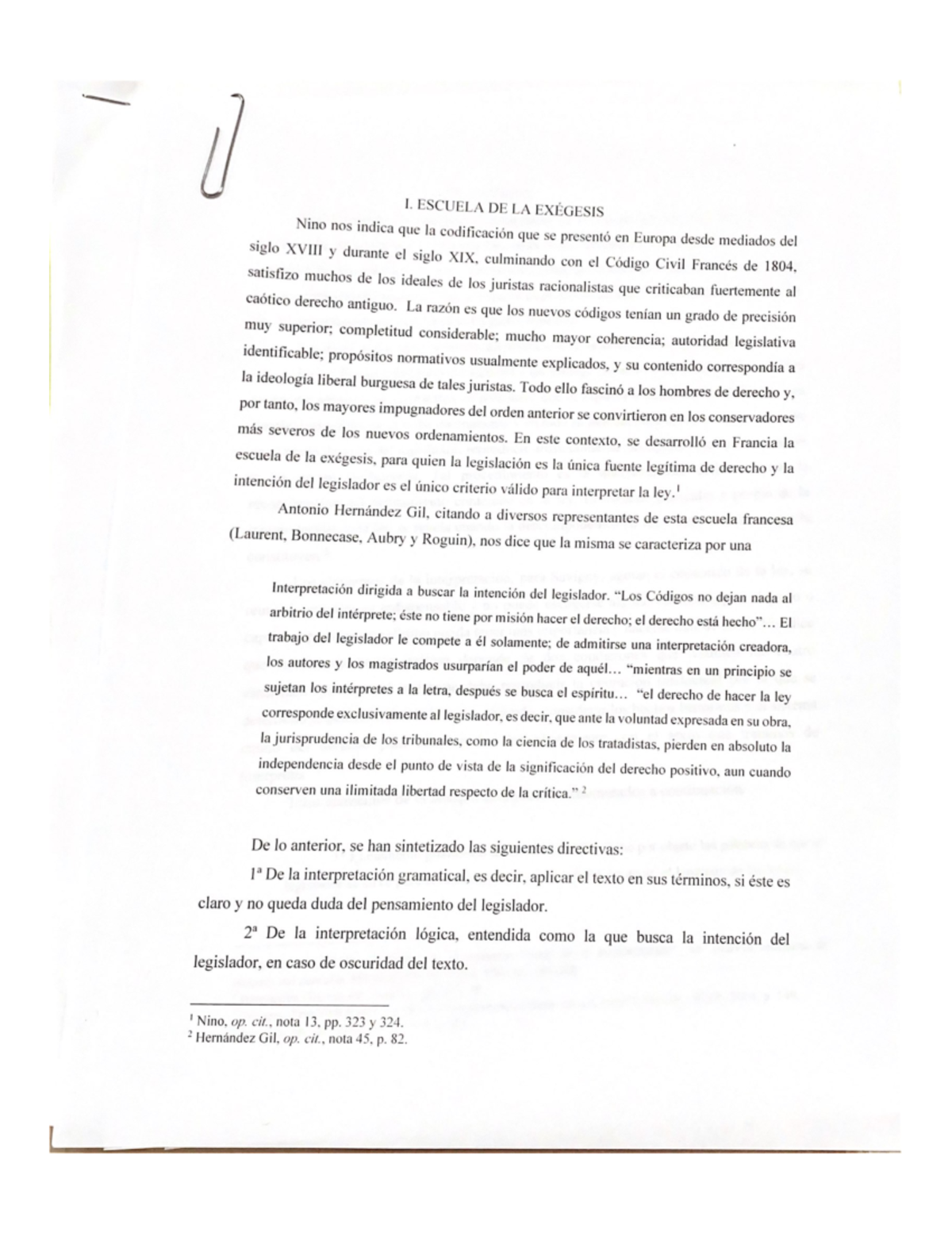 I. Escuela DE LA EXÉ Gesis - Ética - Studocu