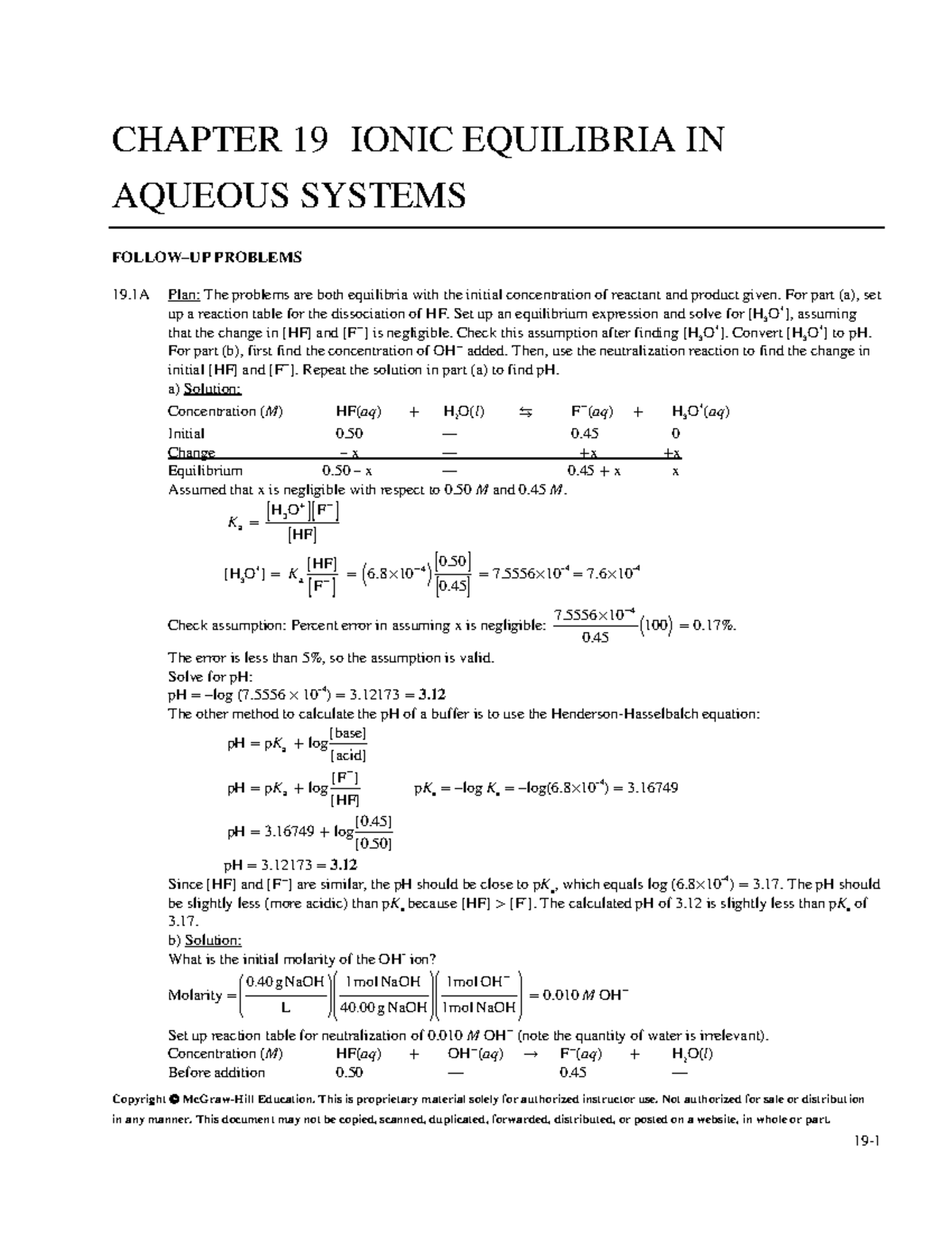 19 silberberg 8e ISMChapter 19 9e - Copyright © McGraw-Hill Education ...