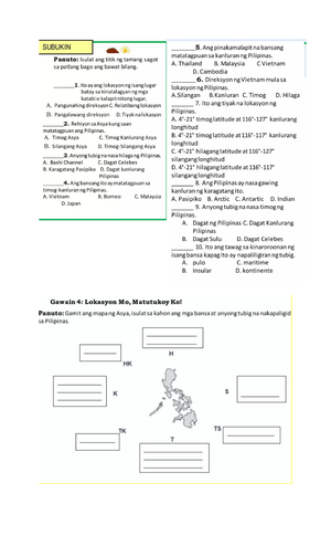 Filipinio Quarter 4 Module 2 - FILIPINO QUARTER 4 MODULE 2 Galugarin ...
