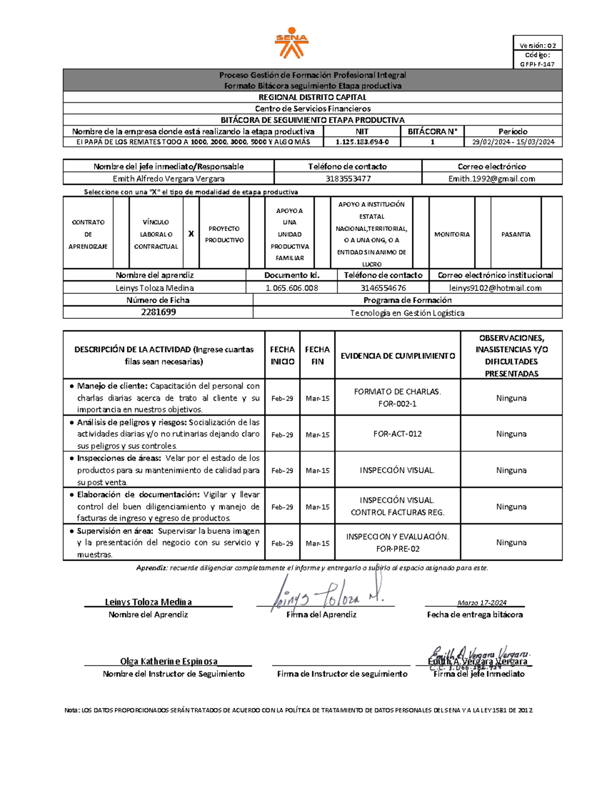 Bitácora 1 Etapa PRO - sasdgfhgjjl aesrtyuiop wertyuiop qwertyuiop ...