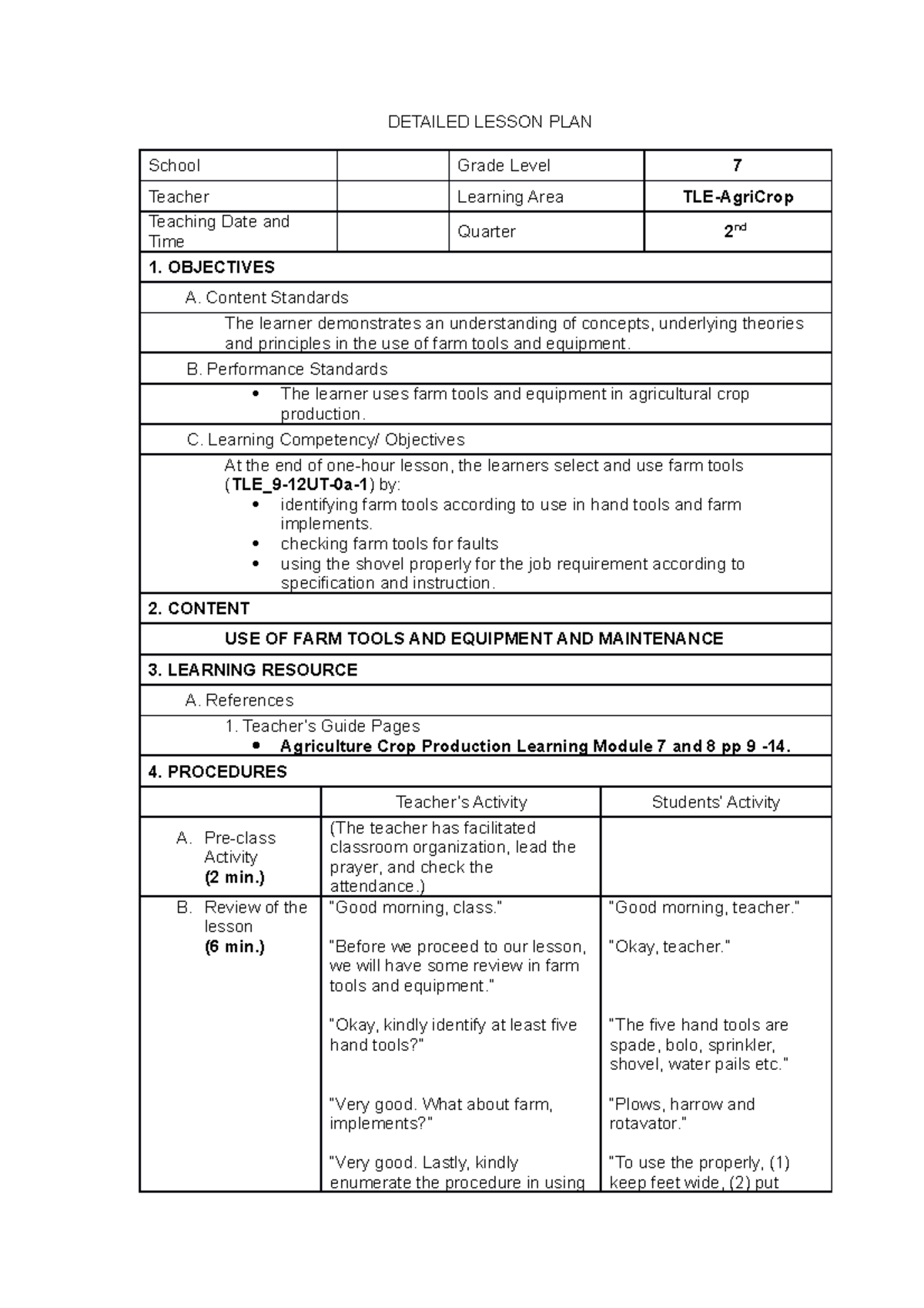 Inbound 42019 57385153349446 - DETAILED LESSON PLAN School Grade Level ...
