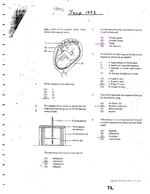 Inti Sci June 2017 P2 - The documents attached are CSEC past papers for ...
