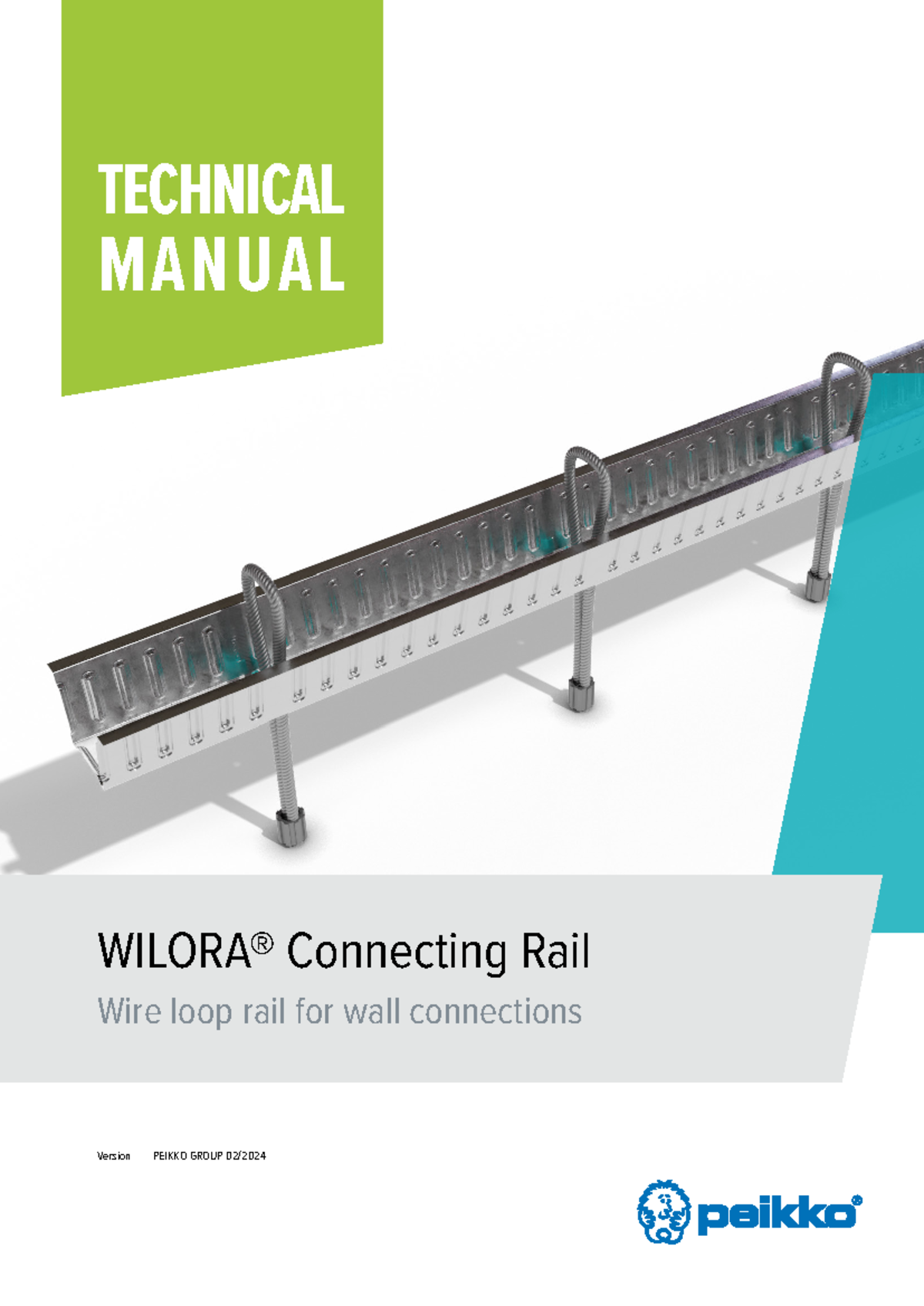 Wilora Peikko Group 003 Technical Manual Web - WILORA® Connecting Rail ...