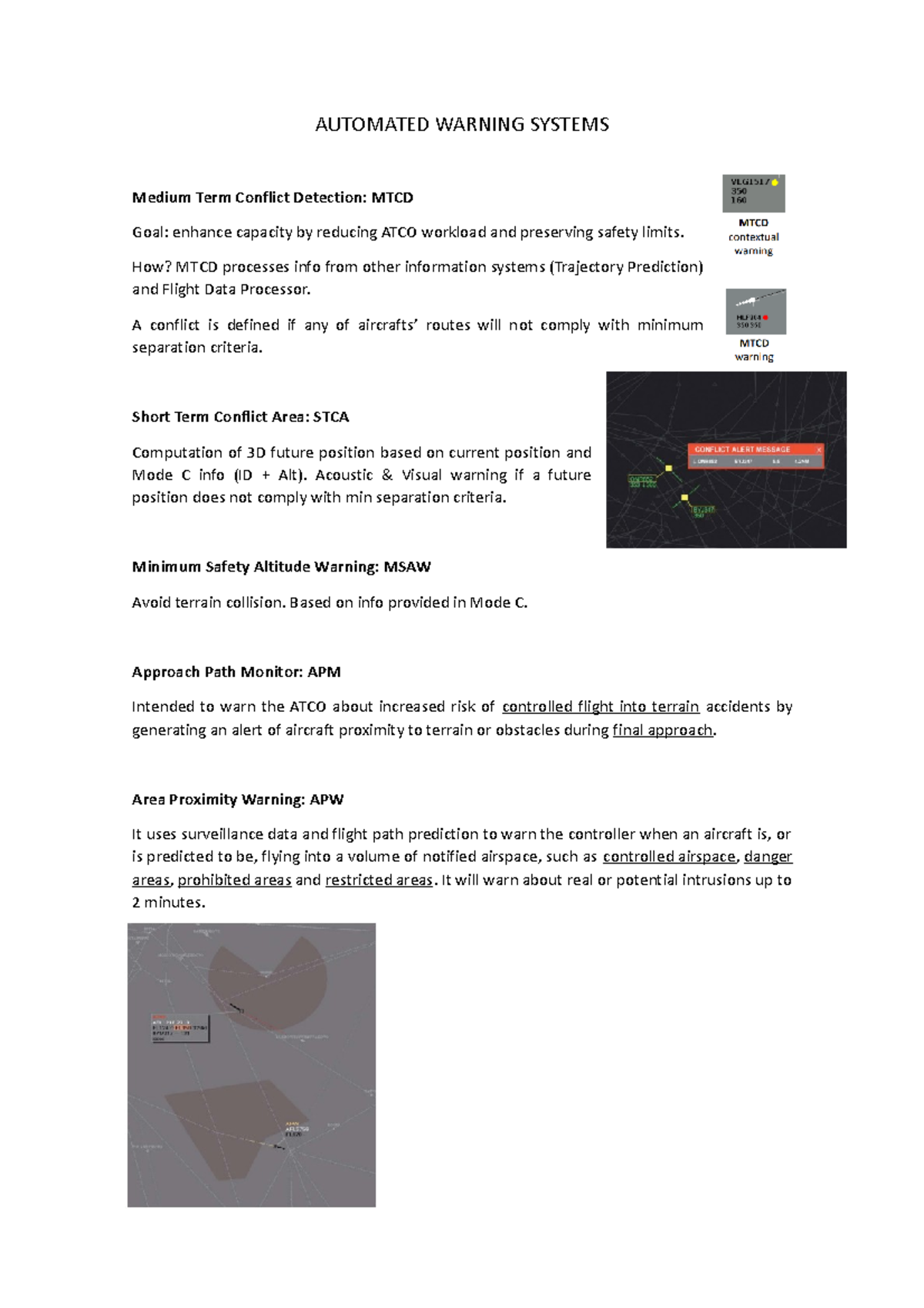 Automated Warning Systems - AUTOMATED WARNING SYSTEMS Medium Term ...