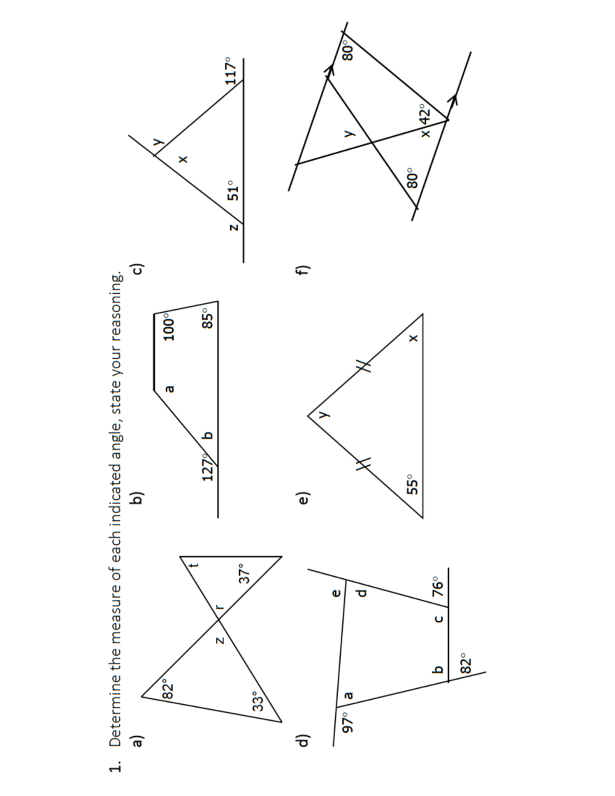Geometry Practice - math - Studocu