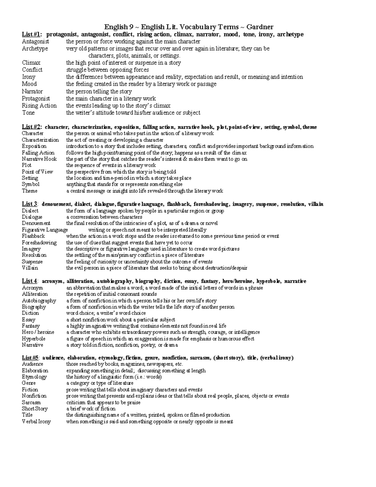 EOC+Vocab+Definitions+List+1-19+2019 ~2020version - English 9 ~ English ...