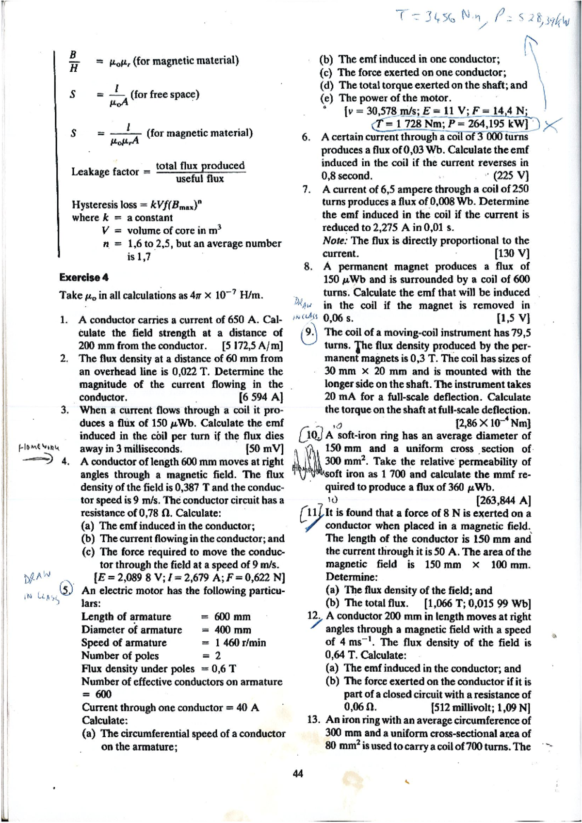 Tutorial problems Unit4 - EEN111T - Studocu