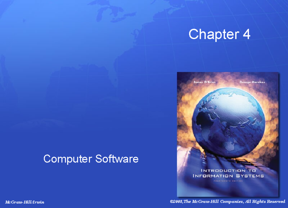 Chap004 - my slide - McGraw-Hill/Irwin ©2008,The McGraw-Hill Companies ...