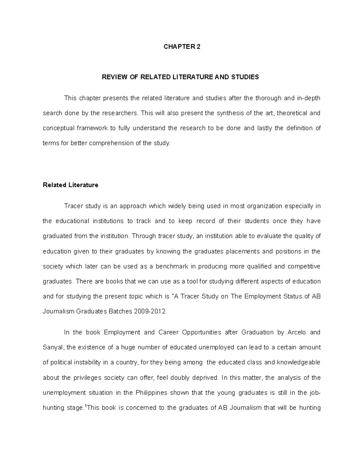 Chapter 2 Review OF Related Literature A - CHAPTER 2 REVIEW OF RELATED ...