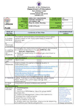 7Es Lesson PLAN - LP writing - 7Es SEMI – DETAILED LESSON PLAN SCIENCE ...
