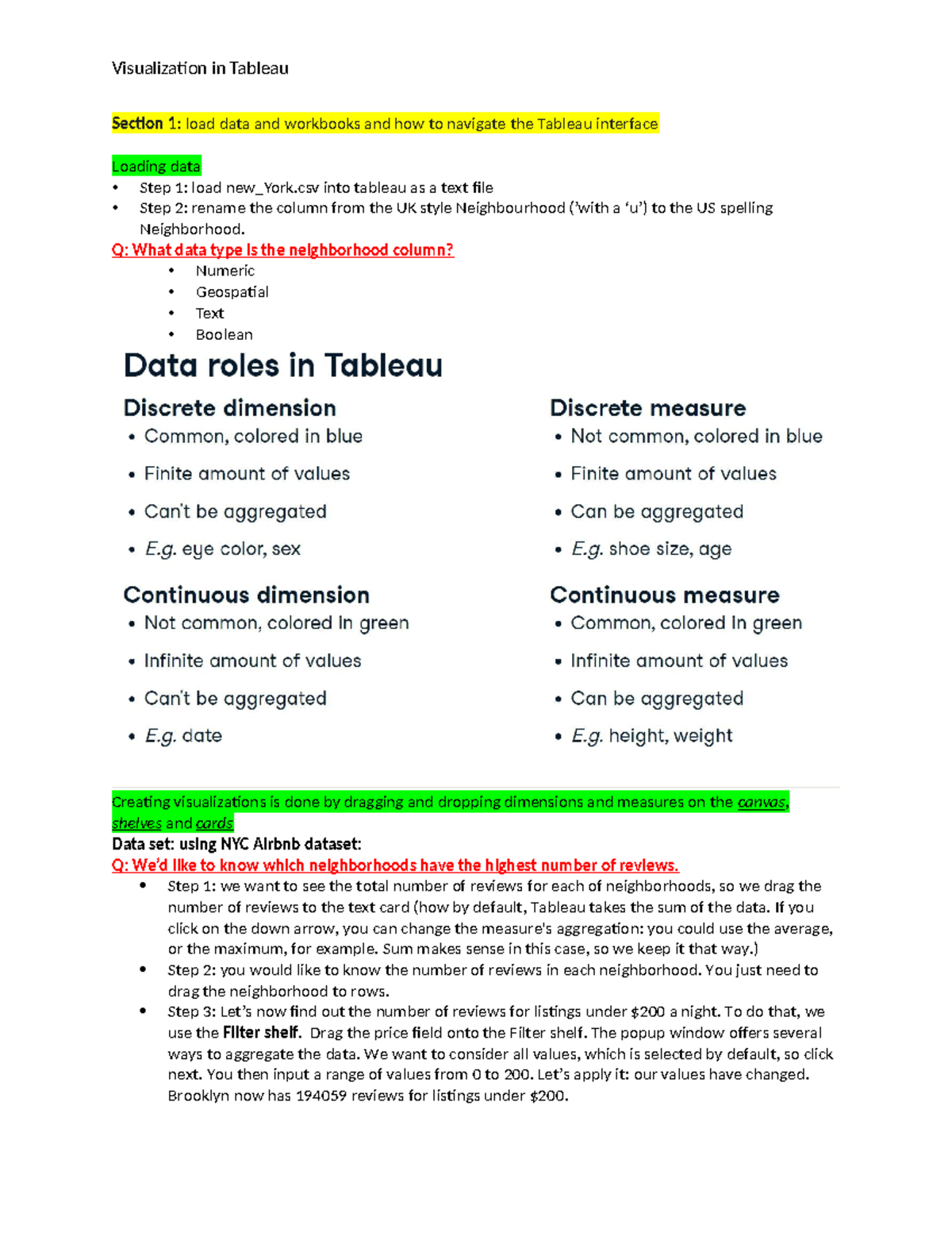 Visualization in Tableau Lecture Notes - Section 1: load data and ...
