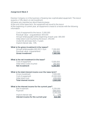 CCE part 1 - ..... - Intermediate Accounting 1 - Studocu
