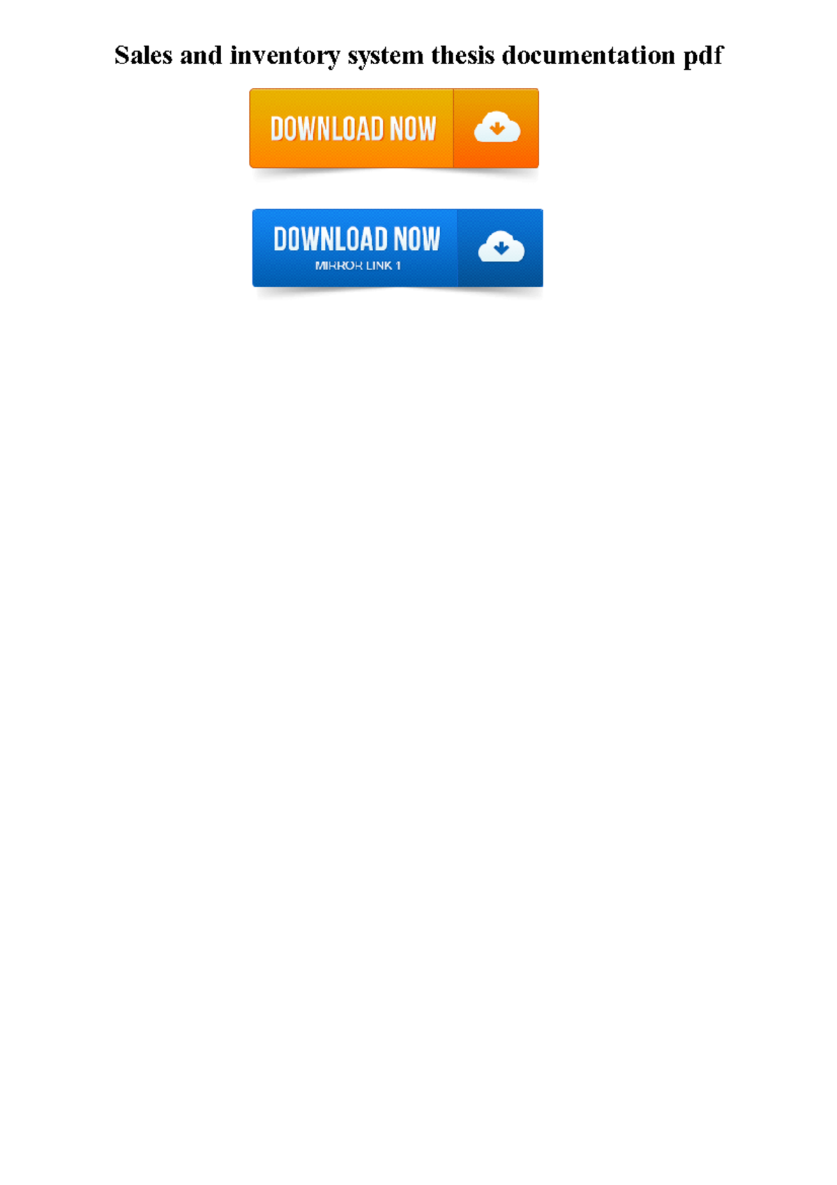 The boys are doing - Sales and inventory system thesis documentation pdf Bachelors thesis of the ...