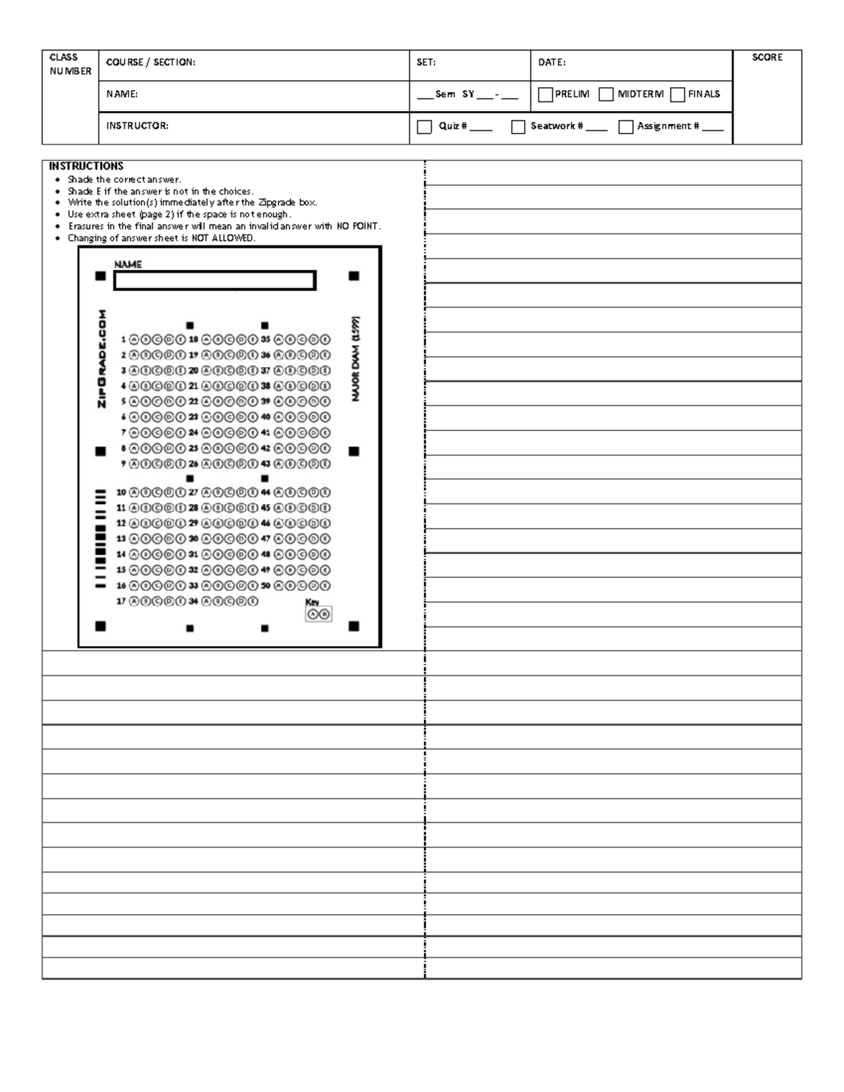 Inbound 2980584110843525650 - CLASS NUMBER COURSE / SECTION: SET: DATE ...