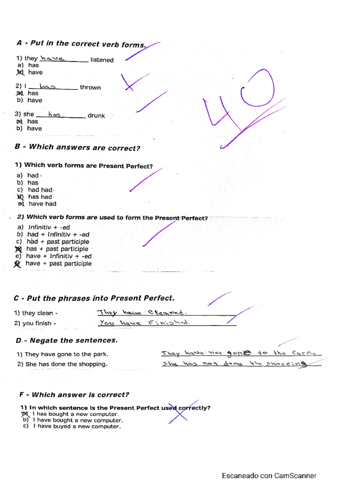 Quiz 2 inglés 2 - algunos ejercicios prácticos de ingles, como manejo ...