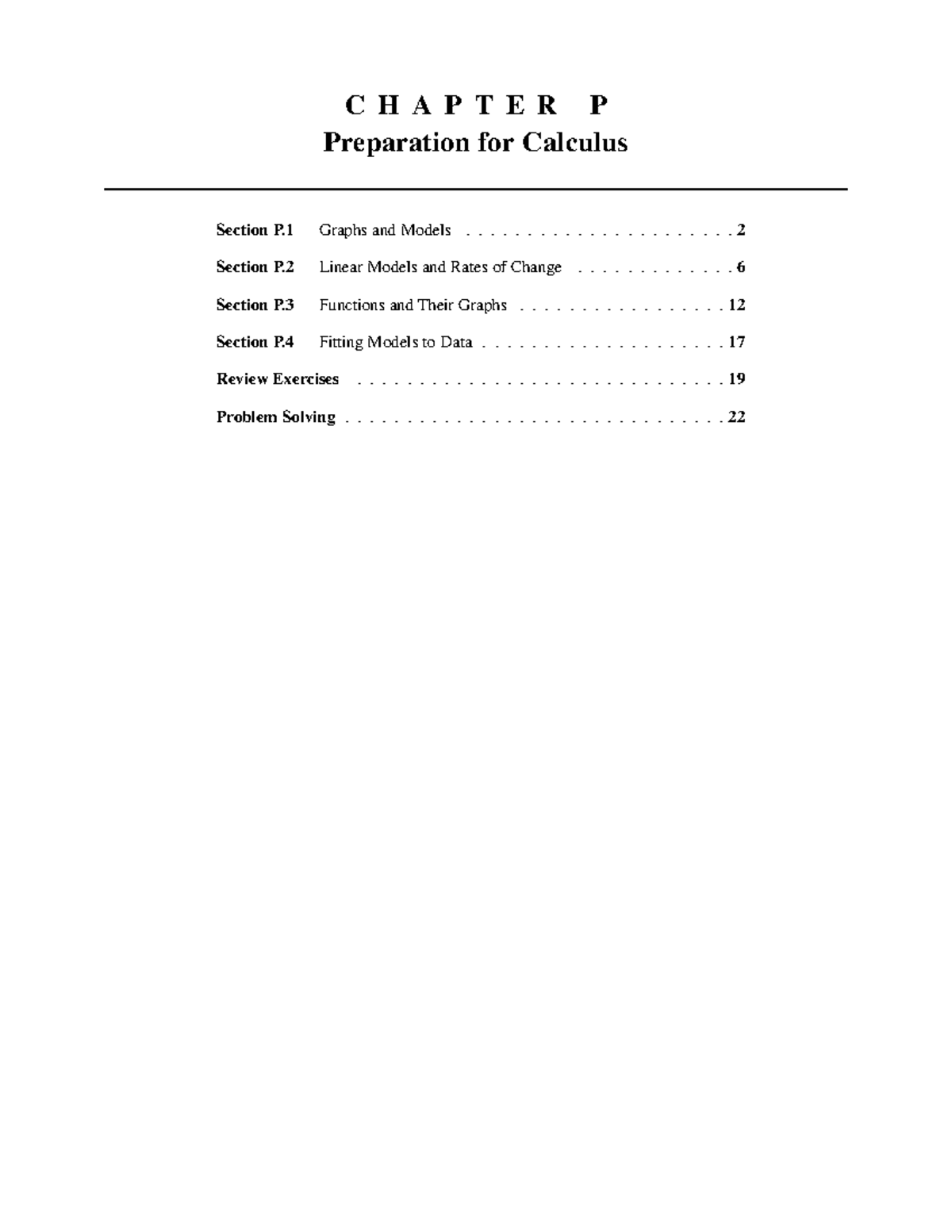 Chapter P - libro calculo - C H A P T E R P Preparation for Calculus ...