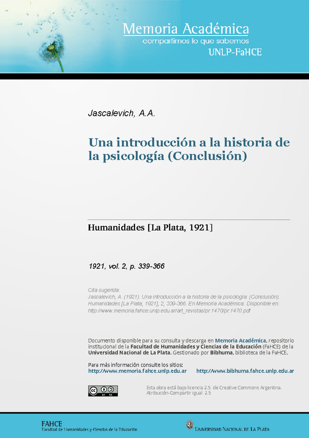 Pr - asdf sdf sd df sdf - Esta obra está bajo licencia 2 de Creative ...