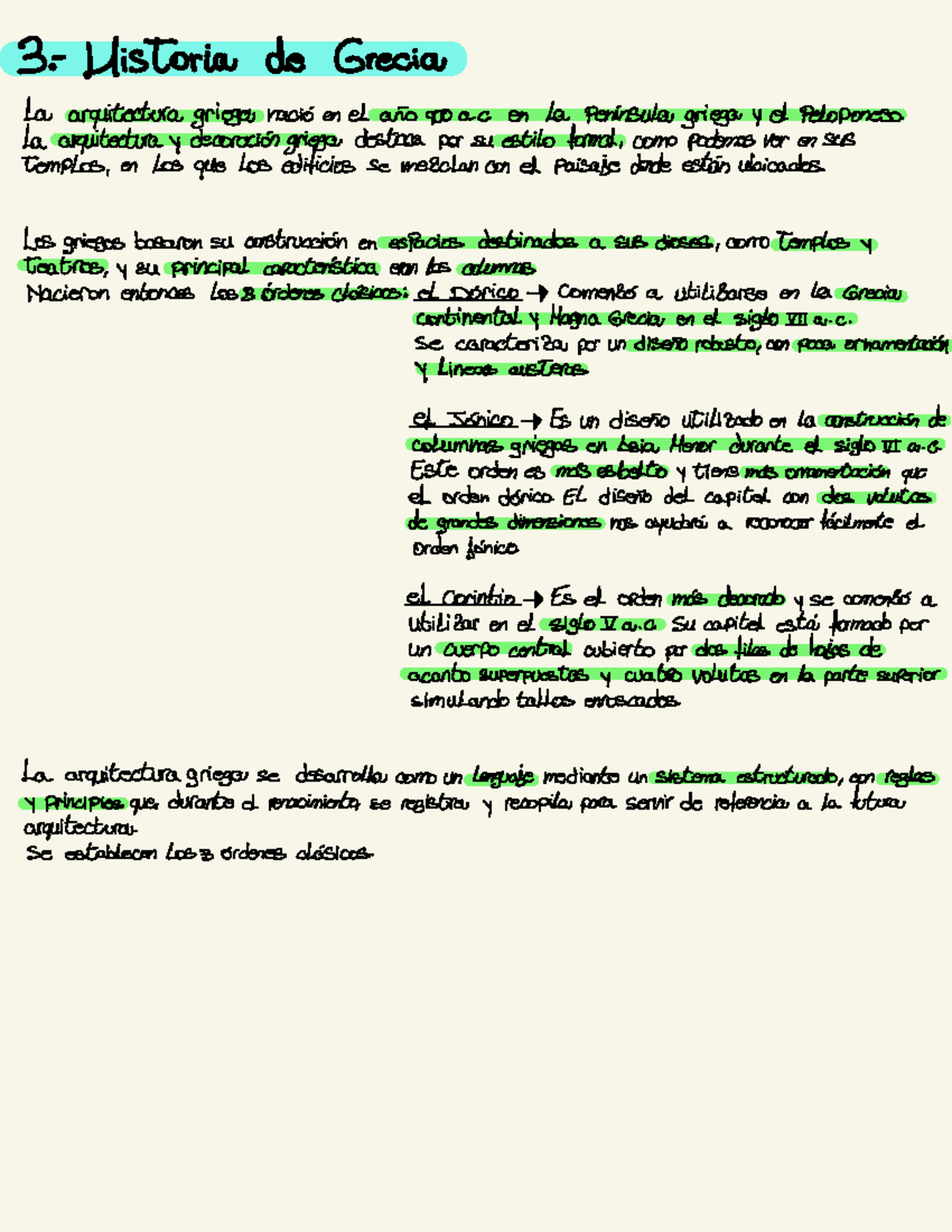 Esta es la Historia de Grecia - 3. Historia de Grecia La arquitectura ...