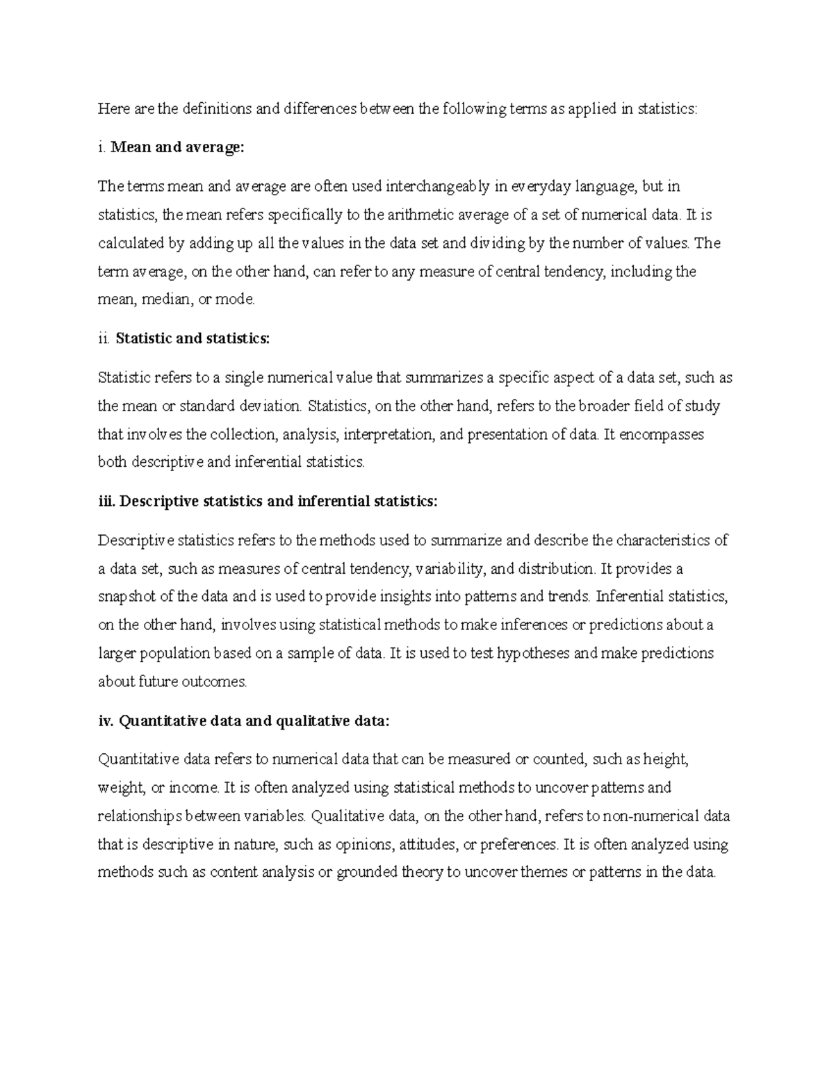 Masters assignment - learning - Here are the definitions and ...