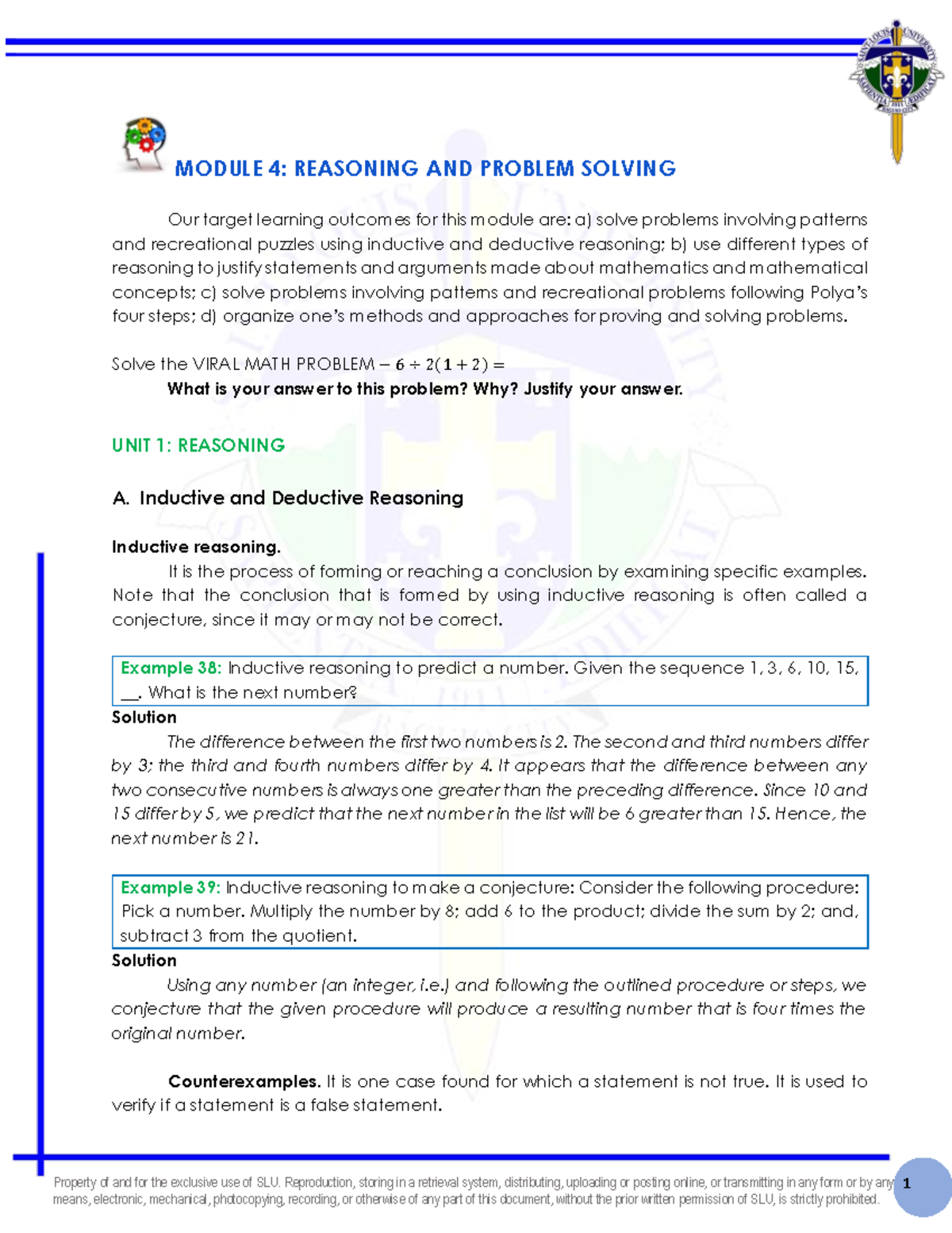 Module 4 - mahirap sya intindihin minsan - Property of and for the ...