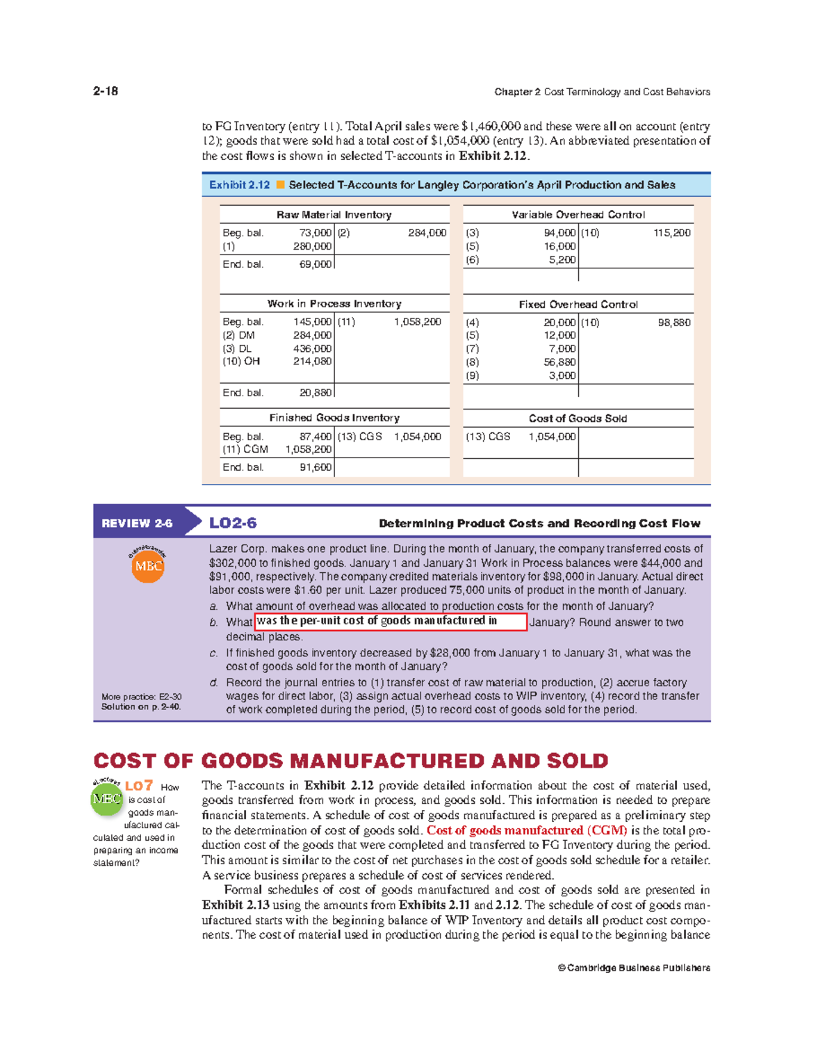 Cost 10e Errata 101922 - lecture notes for reviewing - ####### to FG ...