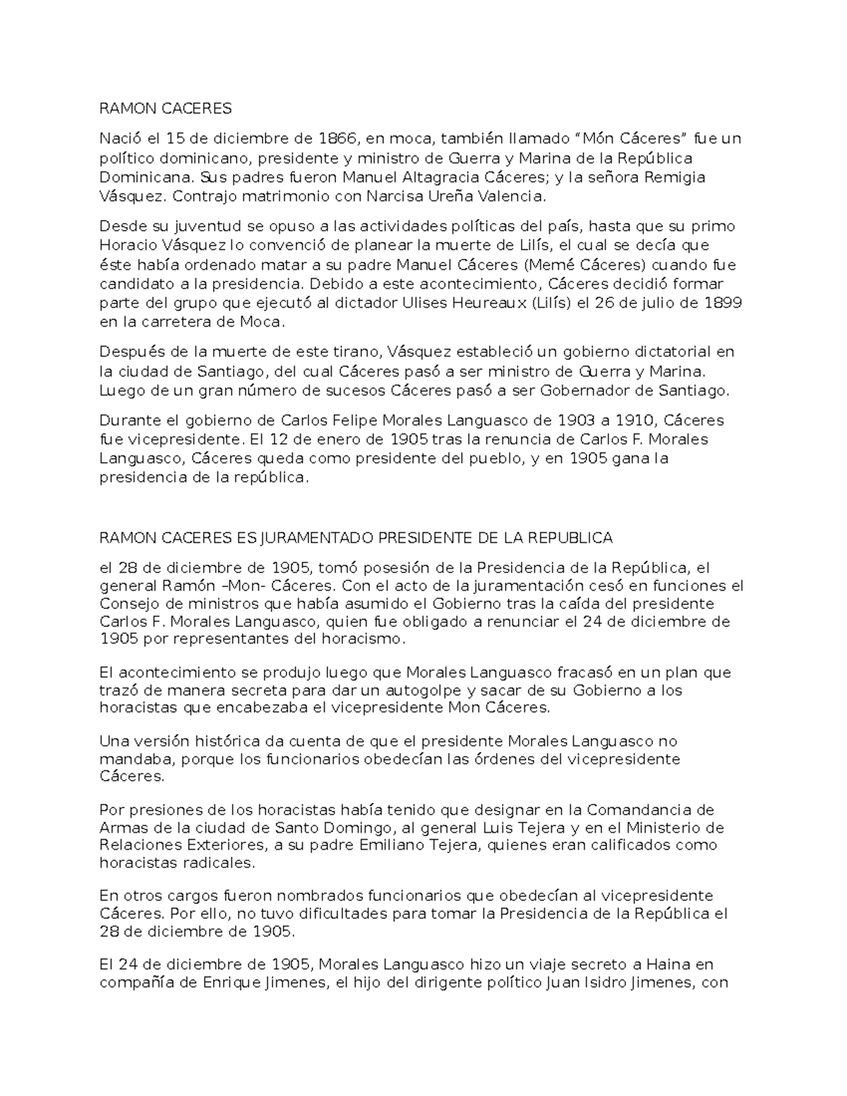 Ramon Caceres - Resumen Politica Económica: Elaboración, objetivos e ...