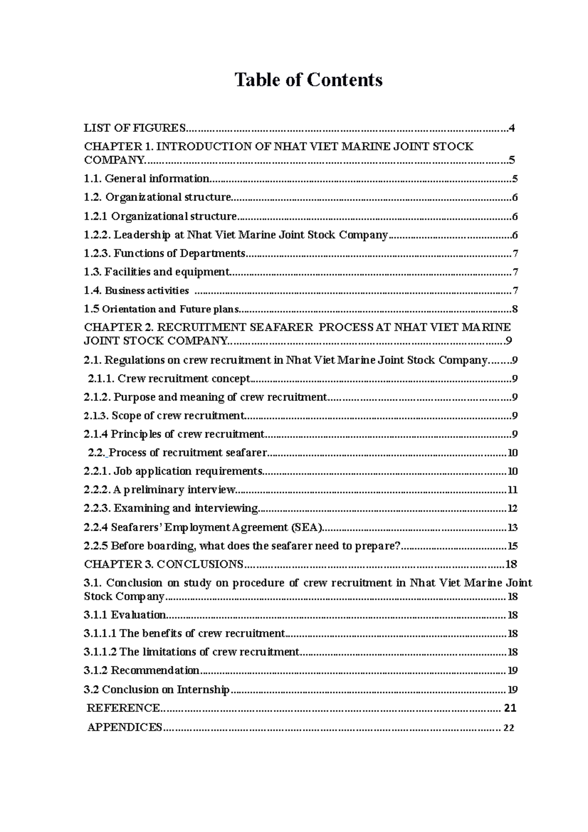 Tiendsfdf - Port And Marine Constructions - Table of Contents 1 ...