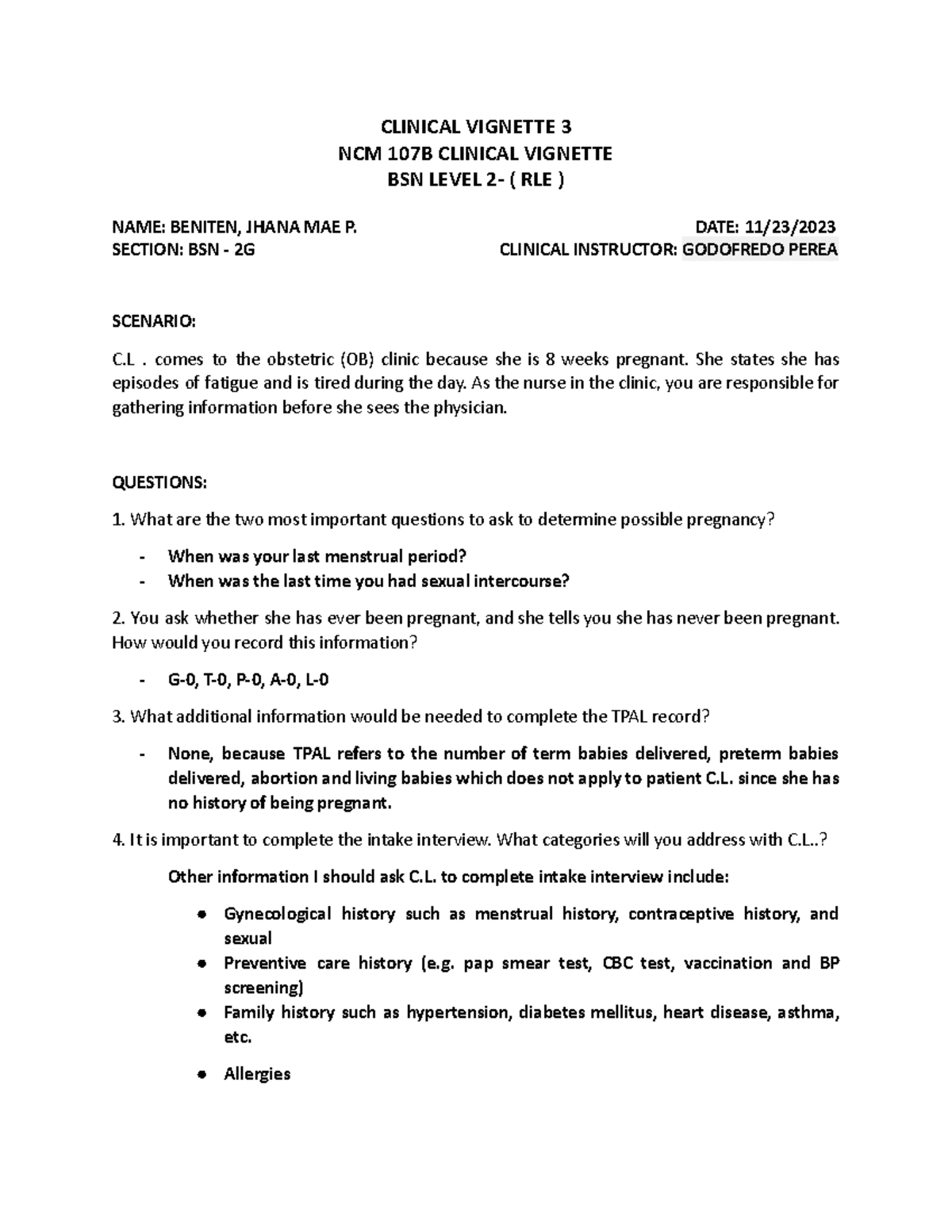 Clinical-Vignette-(RLE) - CLINICAL VIGNETTE 3 NCM 107B CLINICAL ...