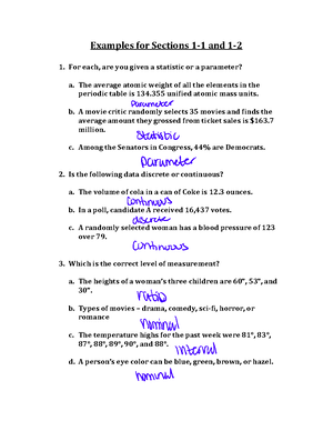 Describing, exploring, and comparing data - Chapter 3 – Describing ...