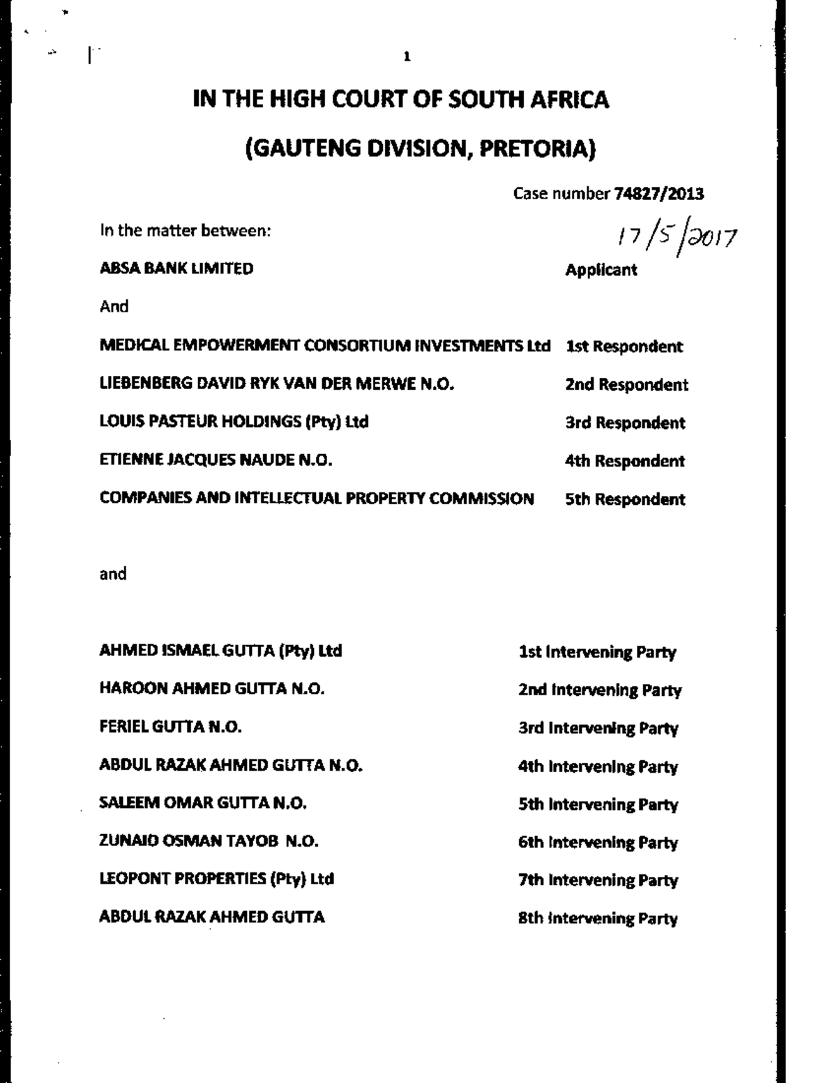 186 - Court Case - CSL2601 - Studocu
