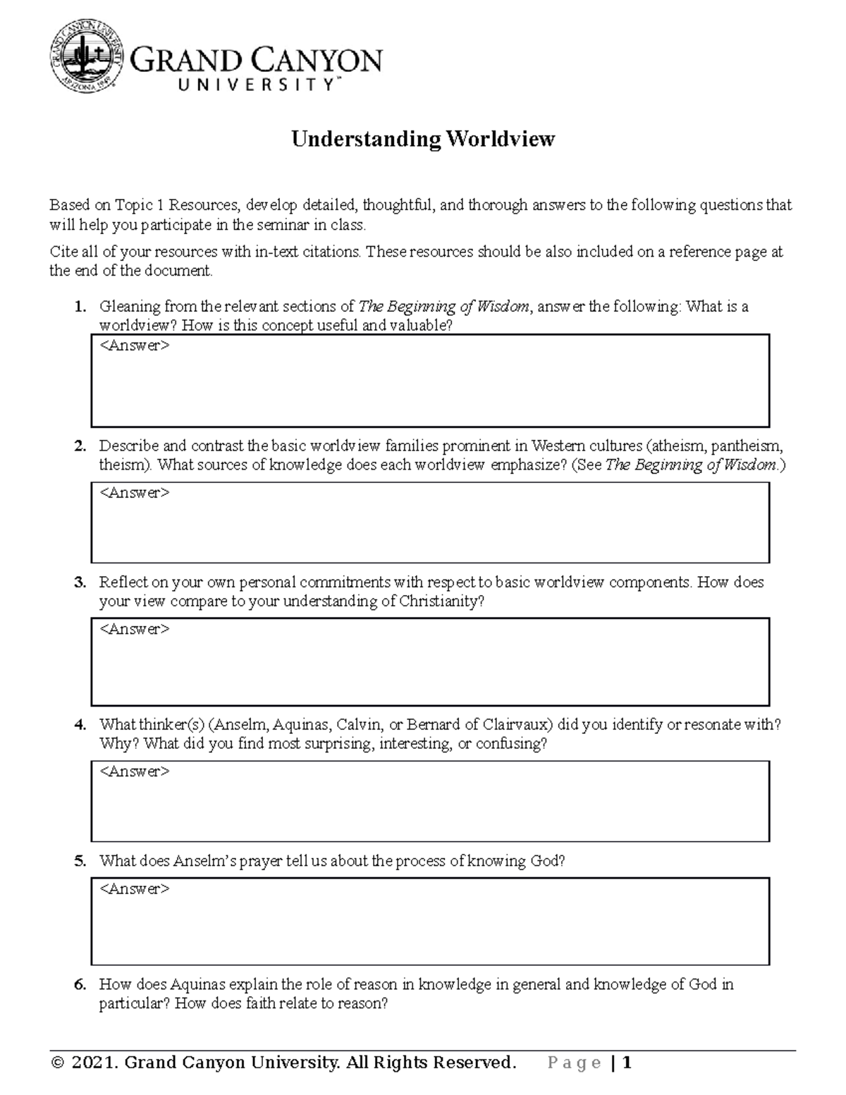 CWV 106HN RS T1Understanding Worldview - Understanding Worldview Based ...