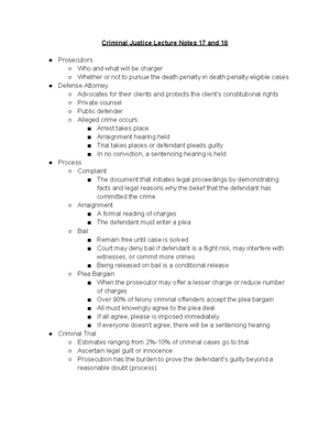 Chap 3 CJ - Chap 3 CJ - CHAPTER 3: Understanding Crime and Victimization Terms : -The causes of ...