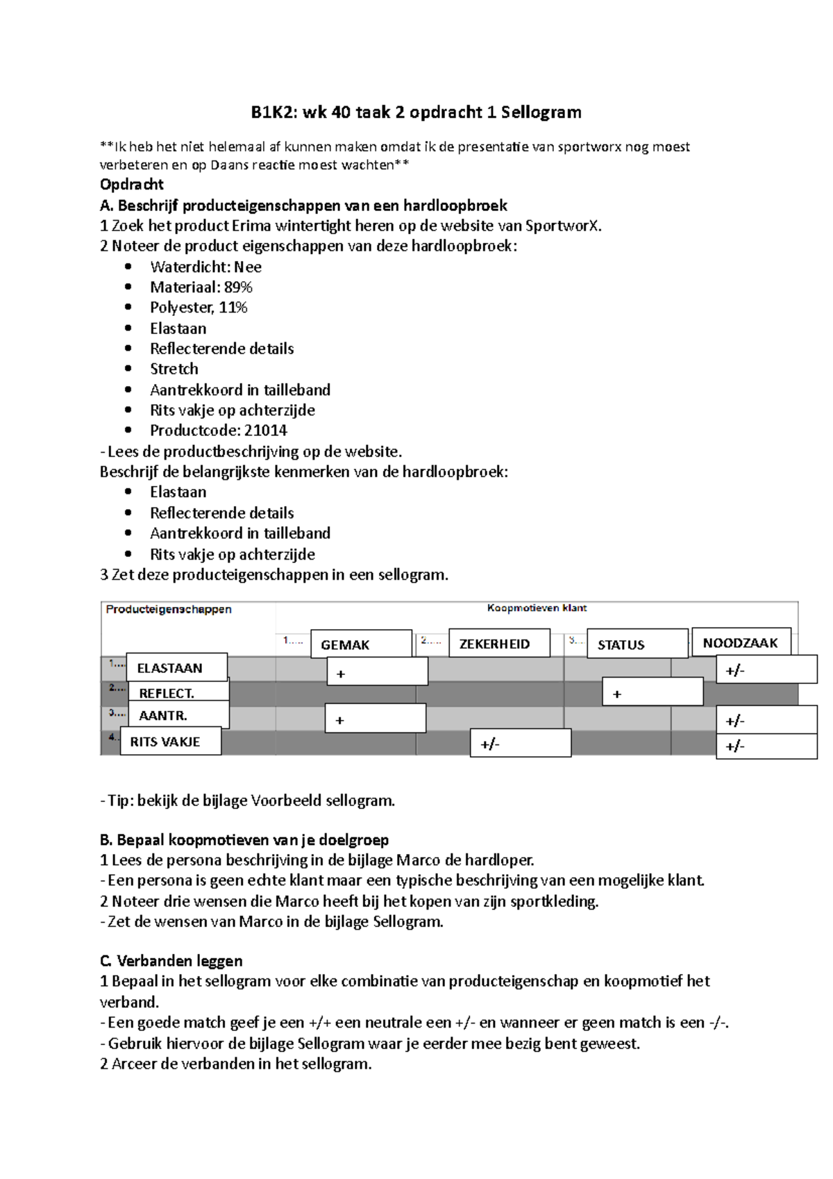 B1K2Sellogram context science and innovation - B1K2: wk 40 taak 2 ...
