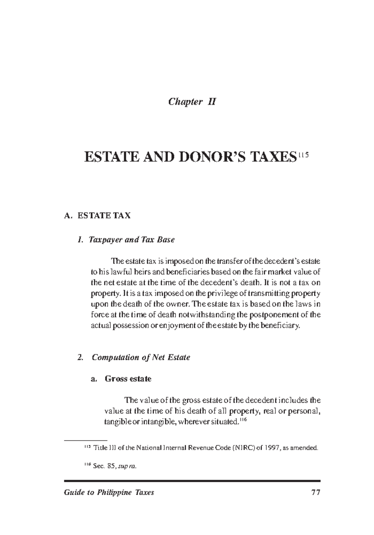taxes taxes taxes - EO 22 115 Title III of the National Internal ...