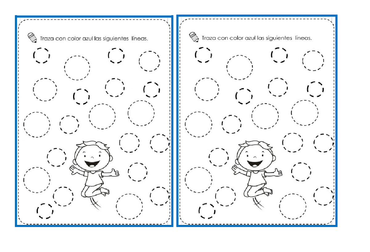 Color AZUL Preescolar - actividad en clase - Ética y Bioética - Pinta ...