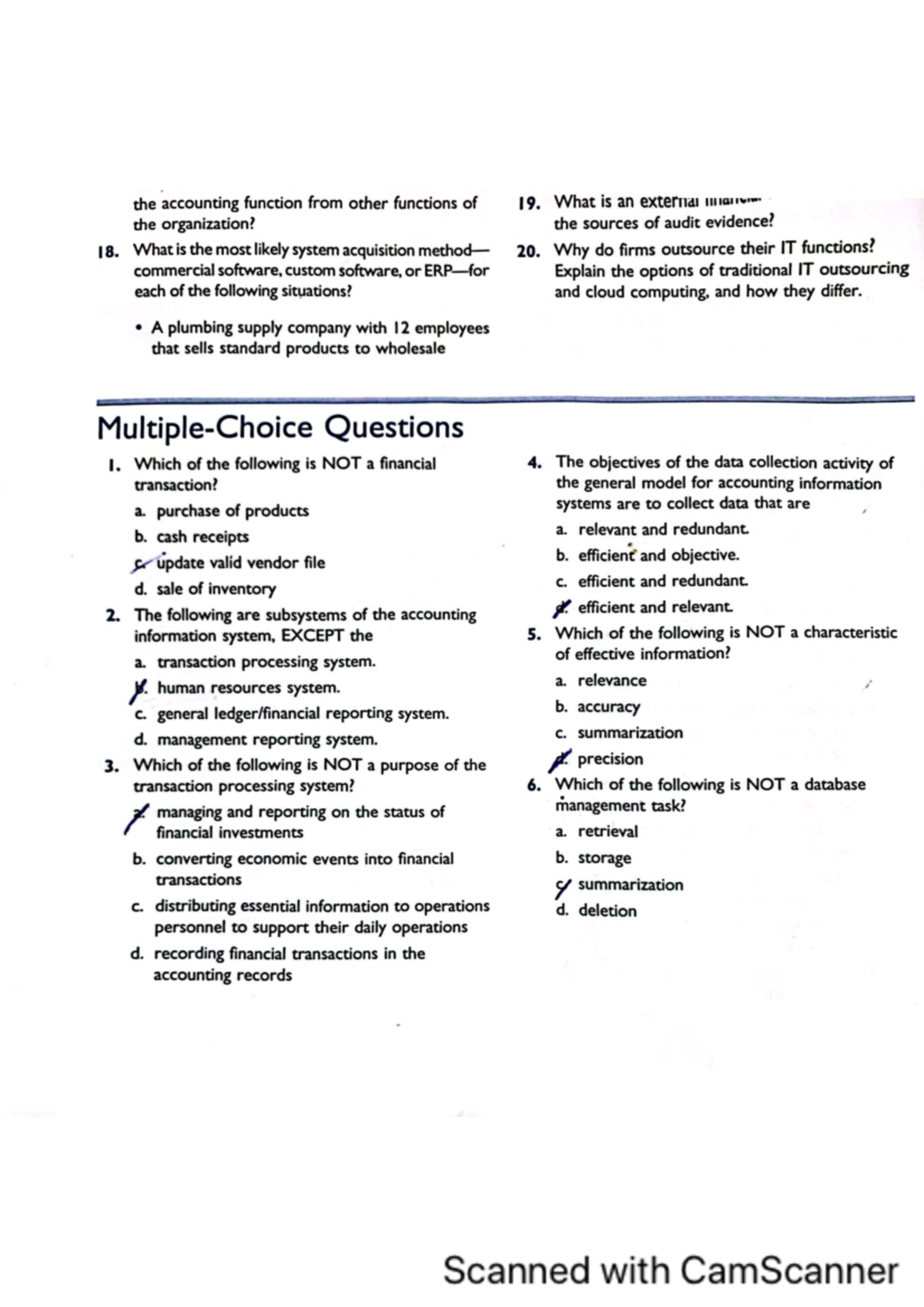 AIS Objectives - Improvement and development - the accounting function ...