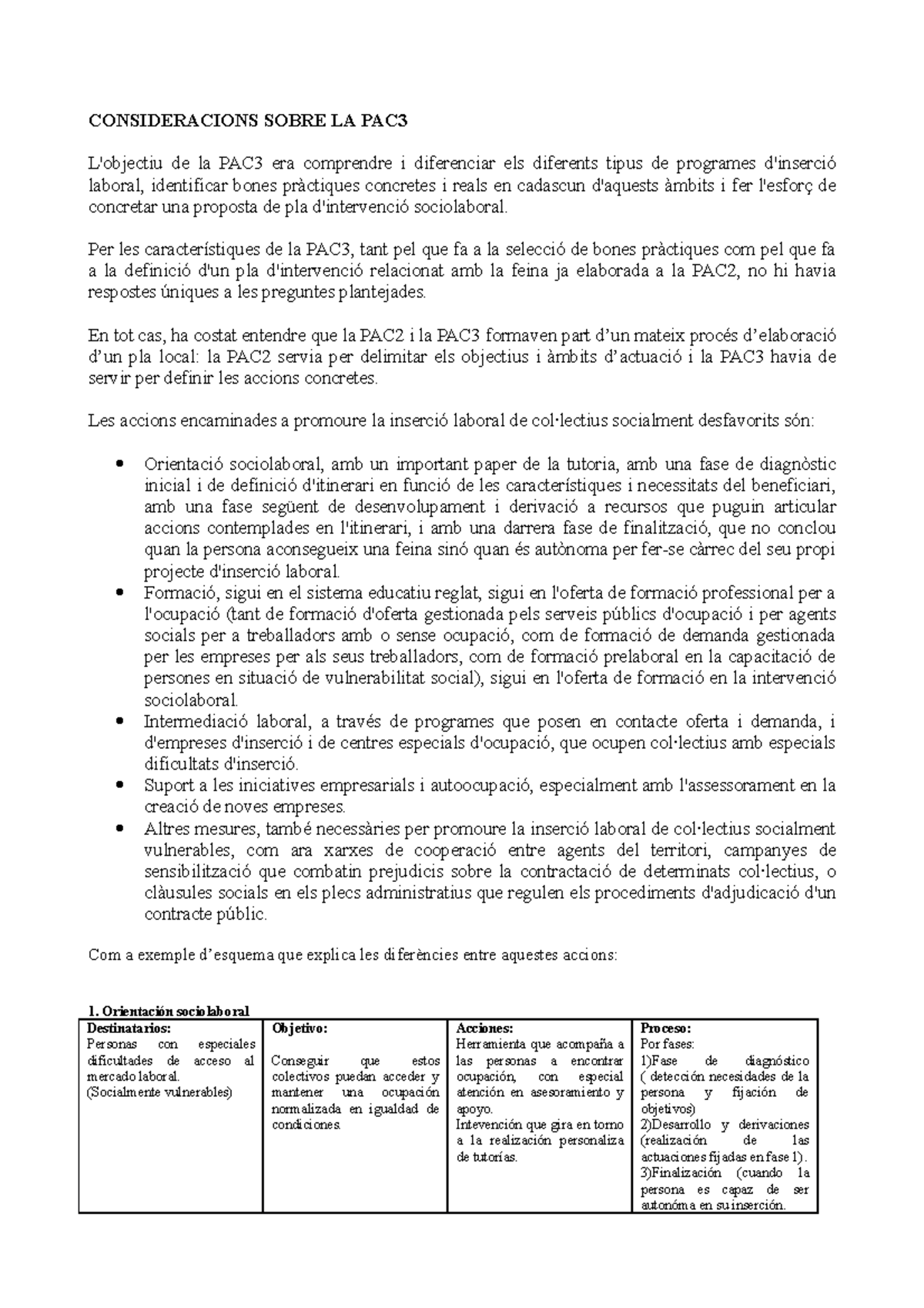 Solució PAC3 - PAC3 - CONSIDERACIONS SOBRE LA PAC L'objectiu de la PAC3 ...