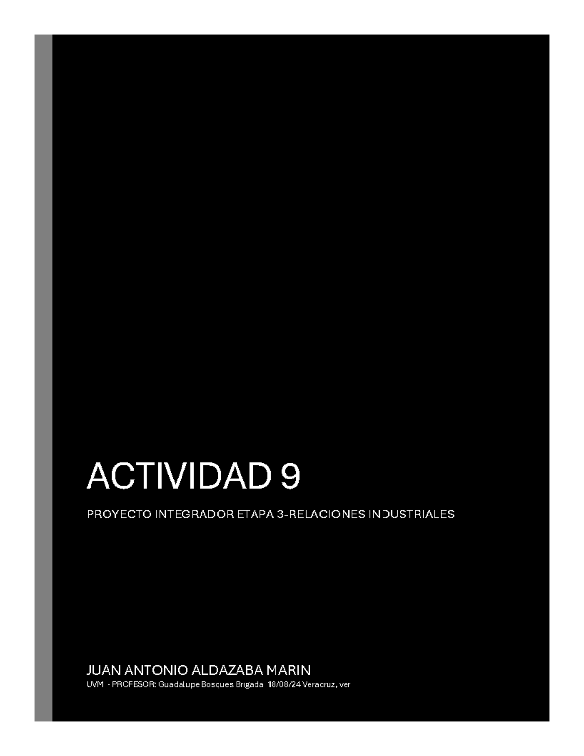 Actividad 9 proyecto integrador etapa 3 - ACTIVIDAD 9 PROYECTO INTEGRADOR ETAPA 3 - RELACIONES ...