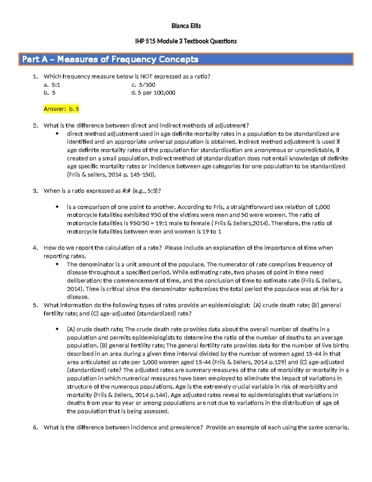 IHP515 Module 3 Questions new version final - Bianca Ellis IHP 515 ...