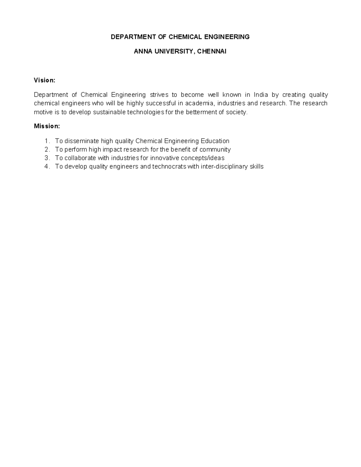 Chemical Syllabus - DEPARTMENT OF CHEMICAL ENGINEERING ANNA UNIVERSITY ...