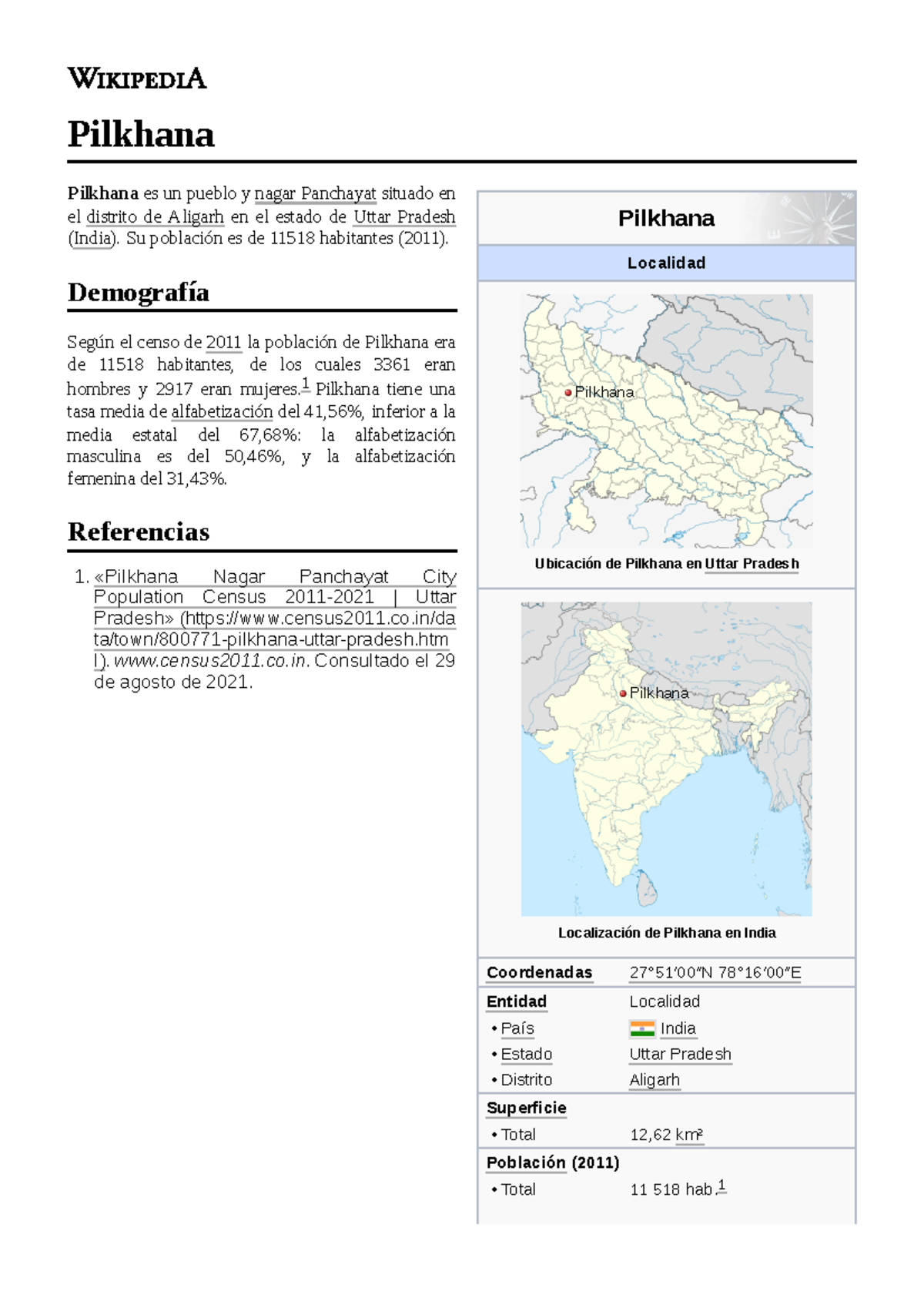 Pilkhana - materia - Pilkhana Localidad Ubicación de Pilkhana en Uttar ...