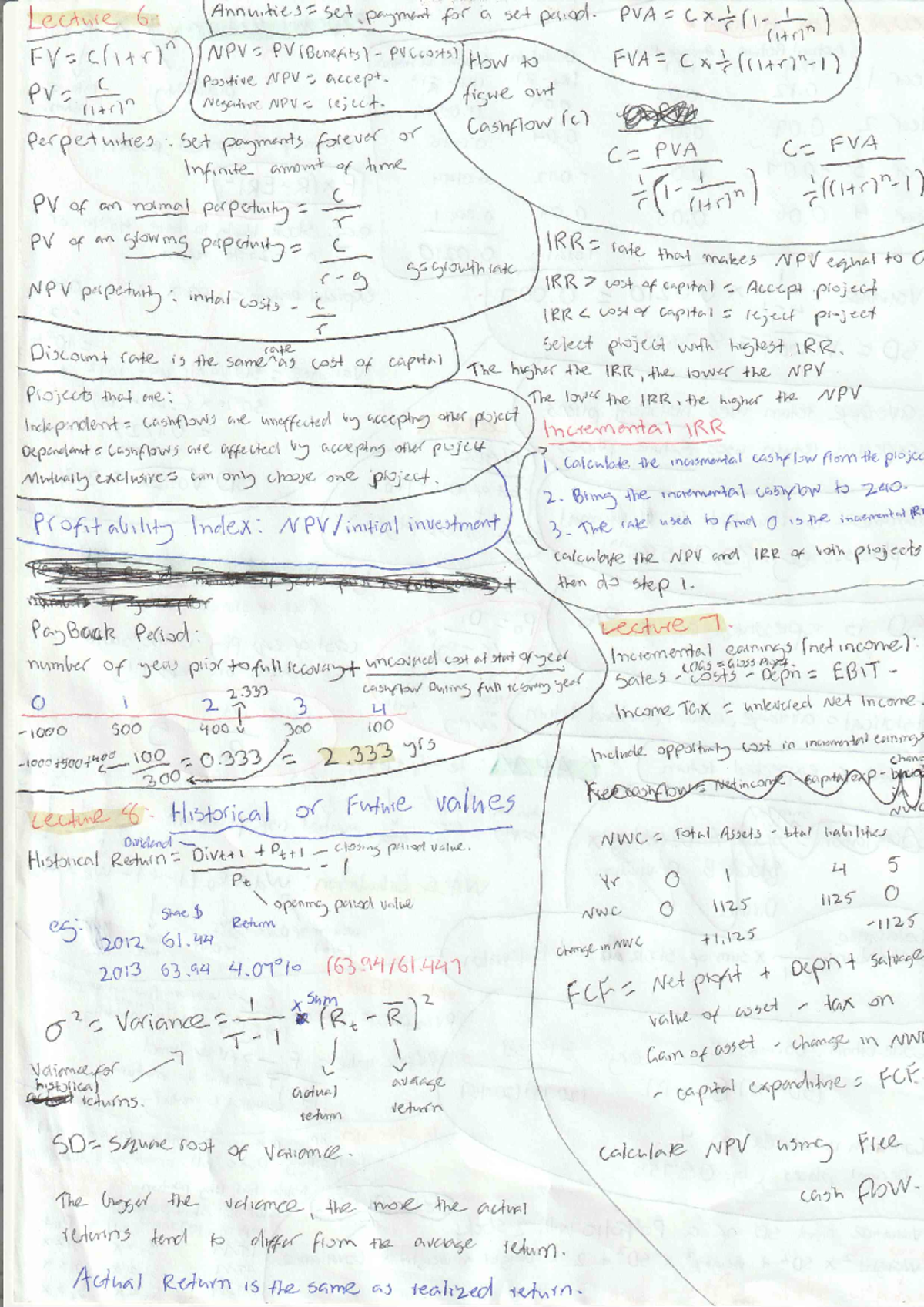 Finance Principles - Notes - FNCE2000 - Studocu Finance Principles - Notes - FNCE2000 - Studocu