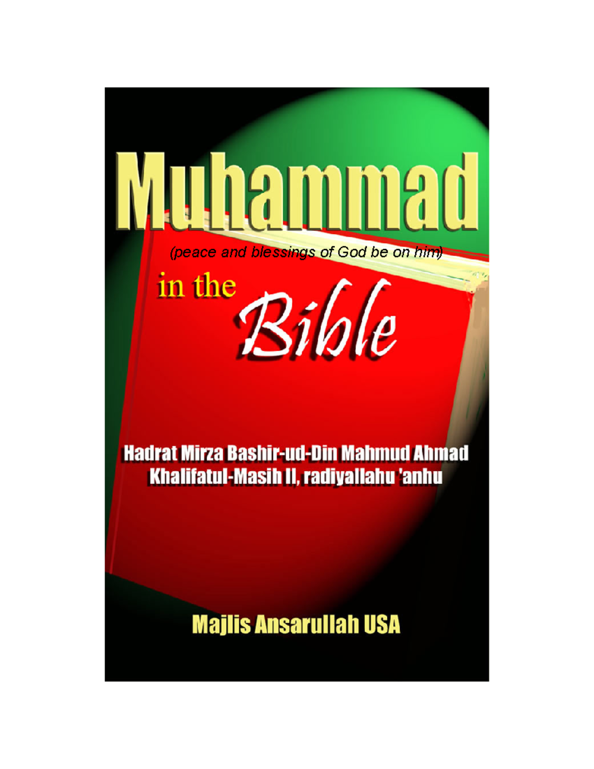 Muhammad-in-Bible - in bible - (peace and blessings of God be on him ...