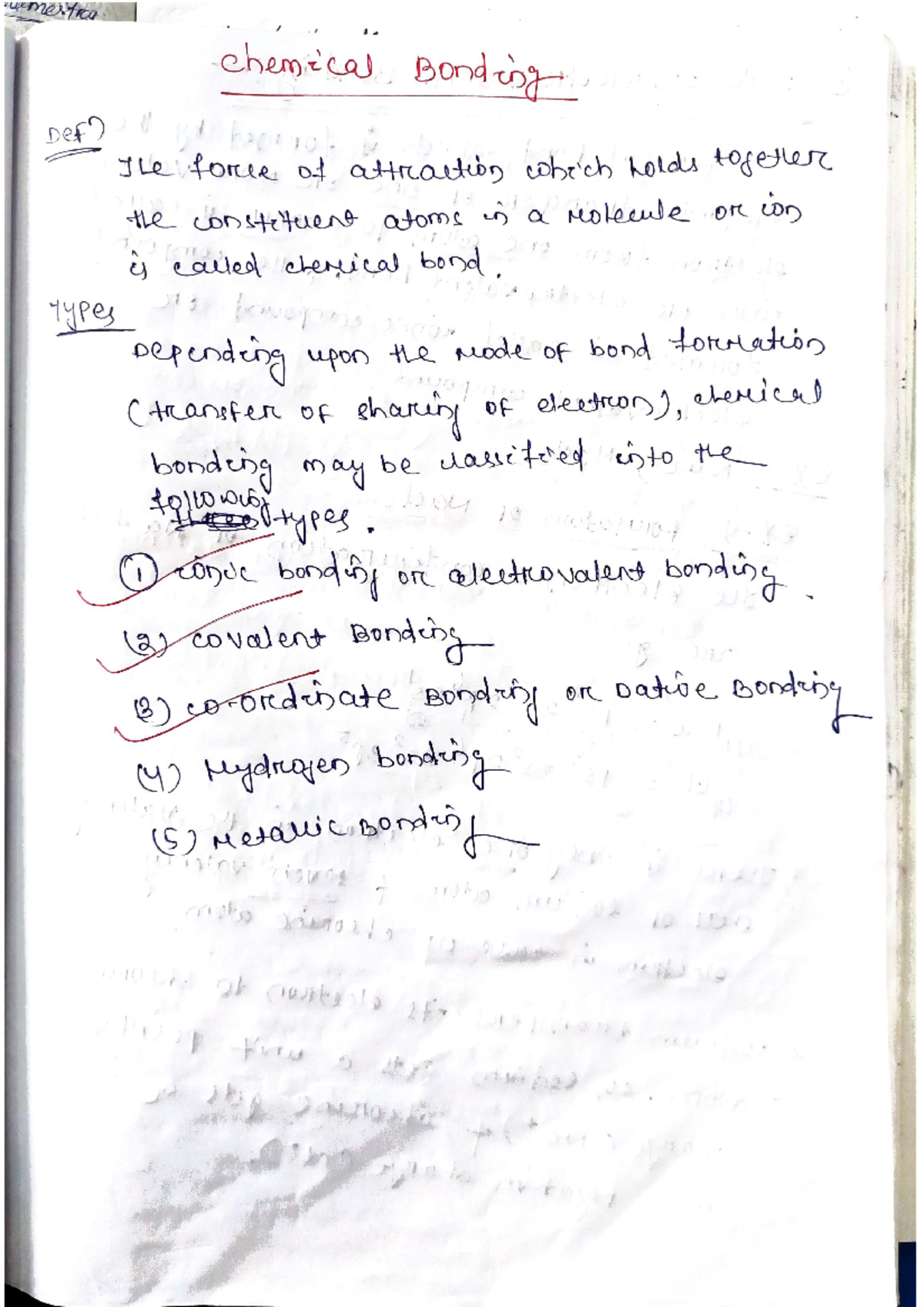 Chemical bonding - Basic Electrical & Electronics Engineering - Studocu