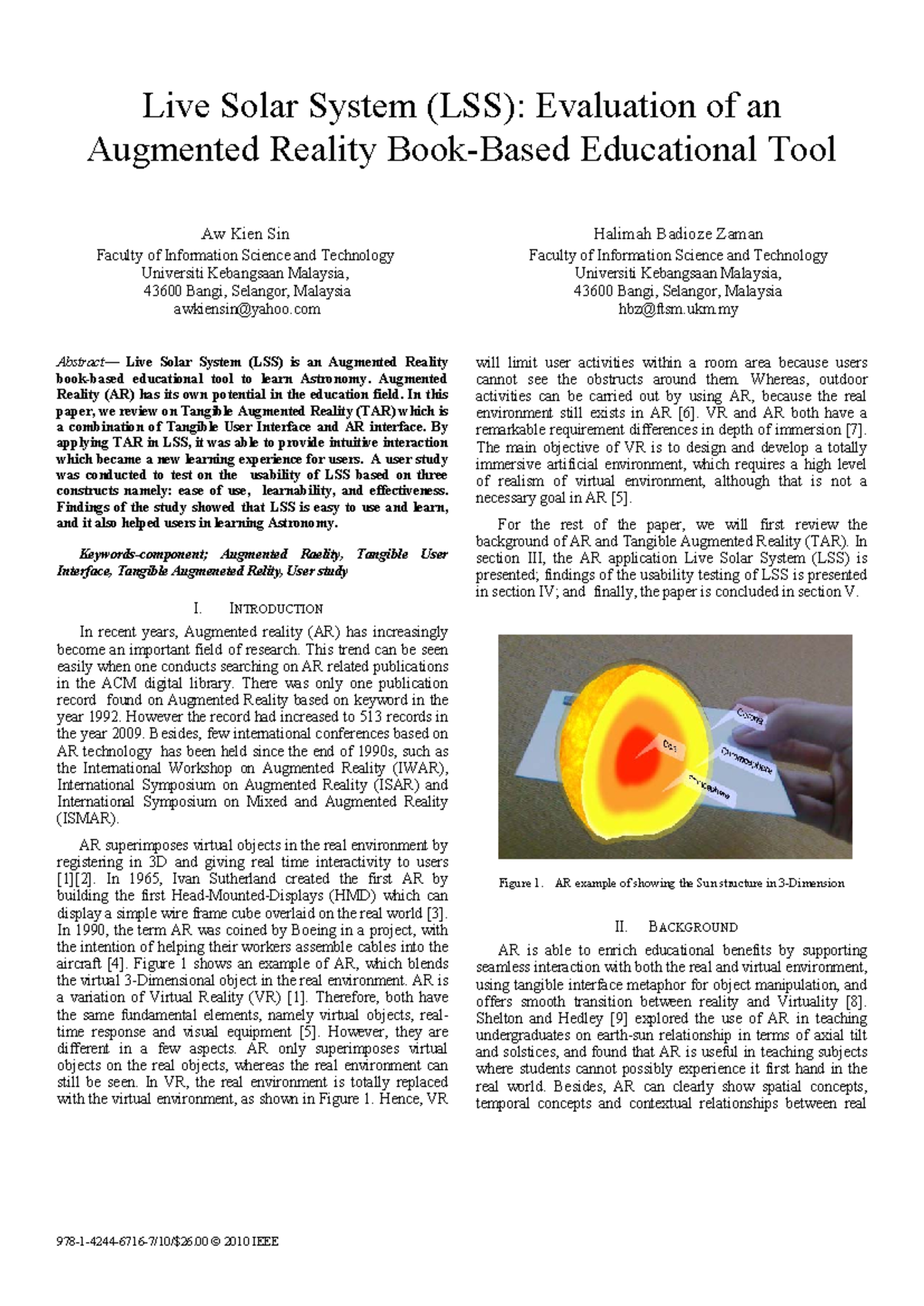 Live Solar System LSS - none - Live Solar System (LSS): Evaluation of ...
