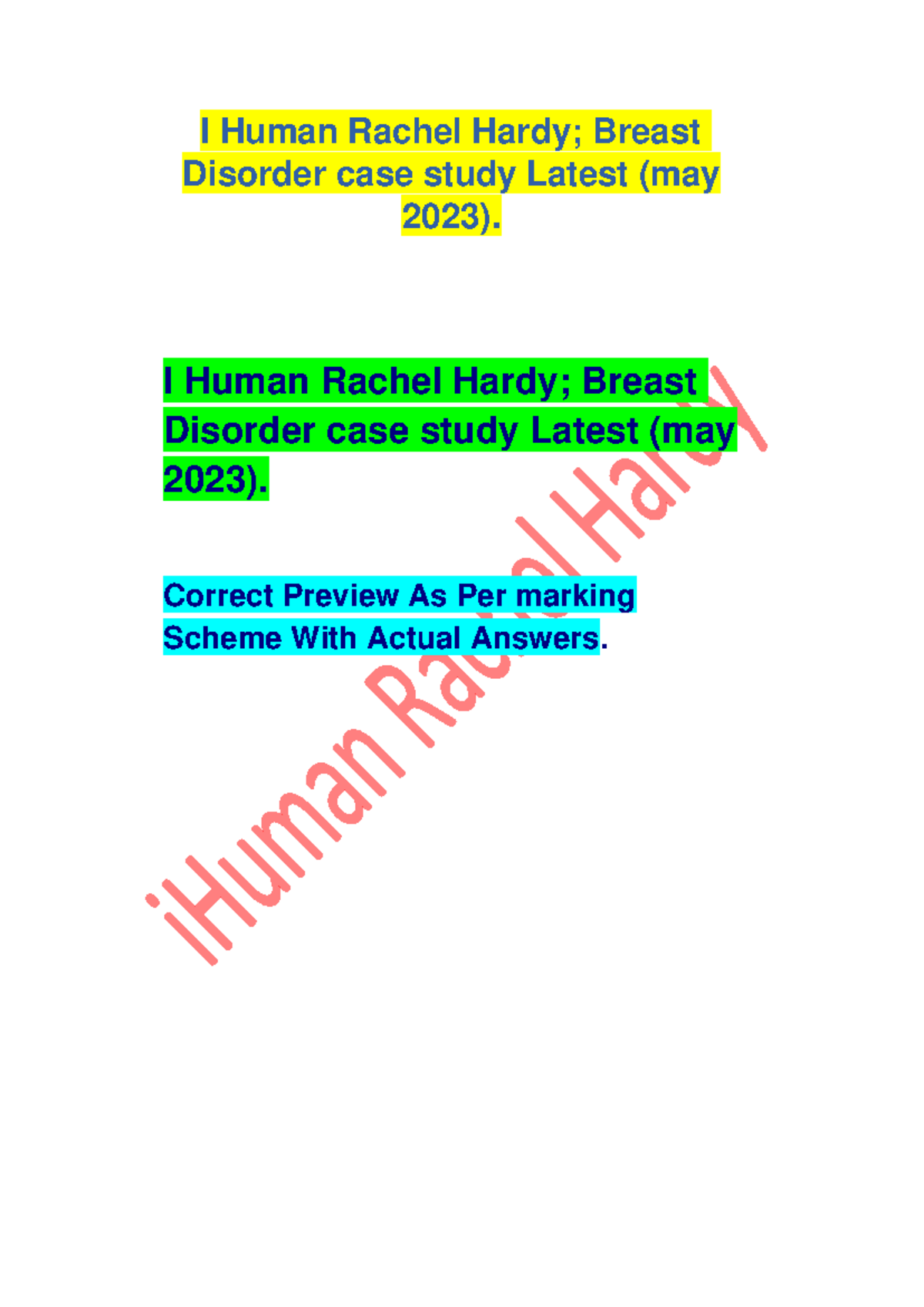 I-human-rachel-hardy-breast-disorder-case-study-latest-may-2023 (1) - I ...
